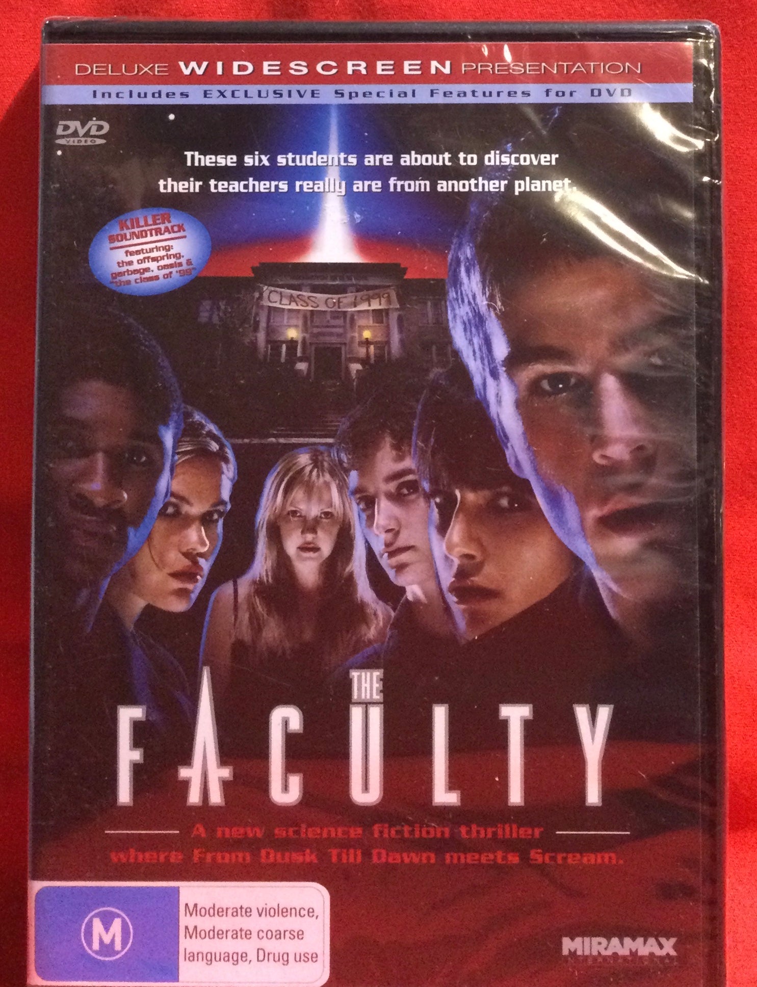 THE FACULTY - WIDESCREEN DVD - (SEALED) – dixonrecycled