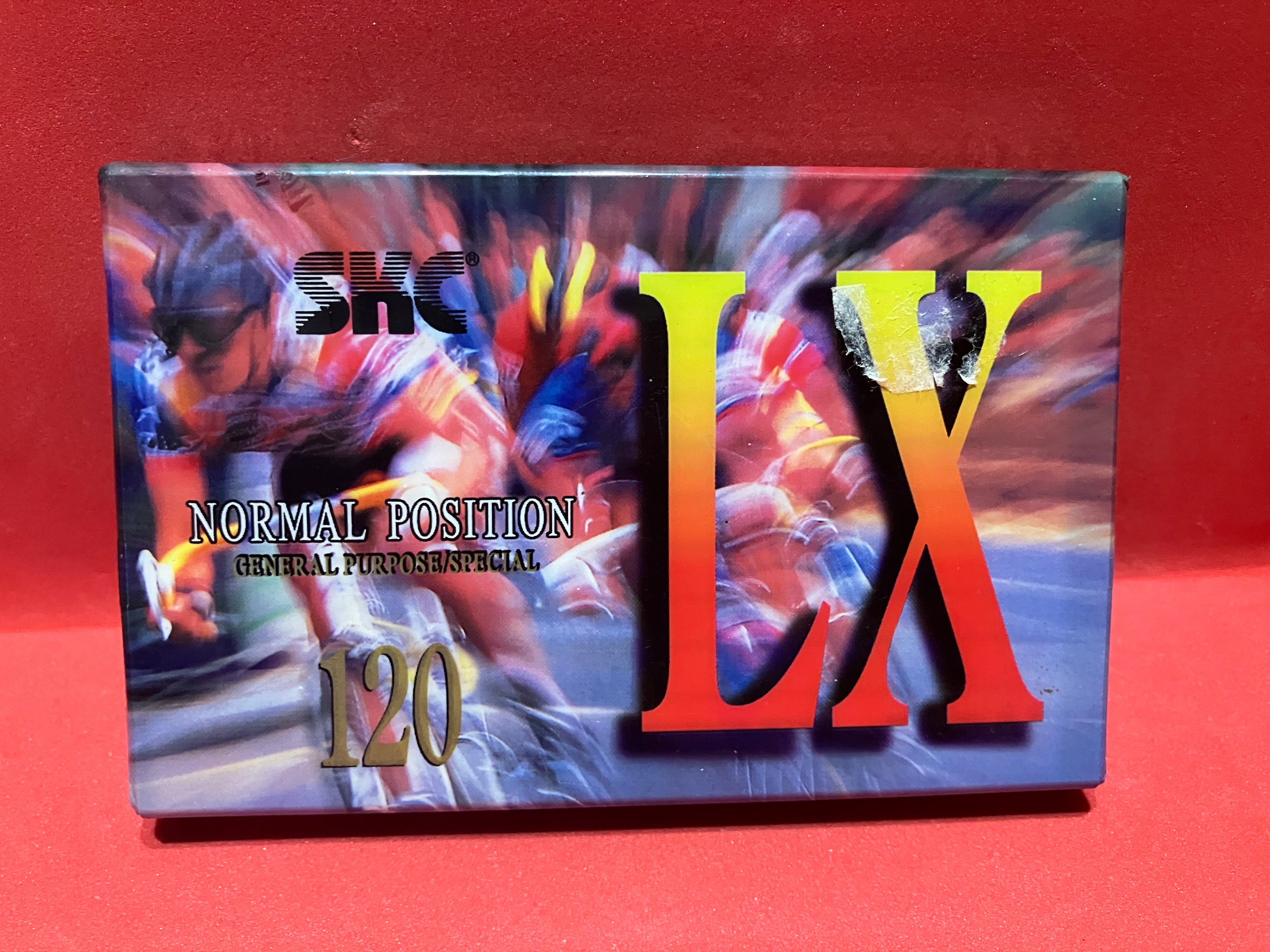 SKC LX120 BLANK CASSETTE (SEALED) – Dixon Recycled Records