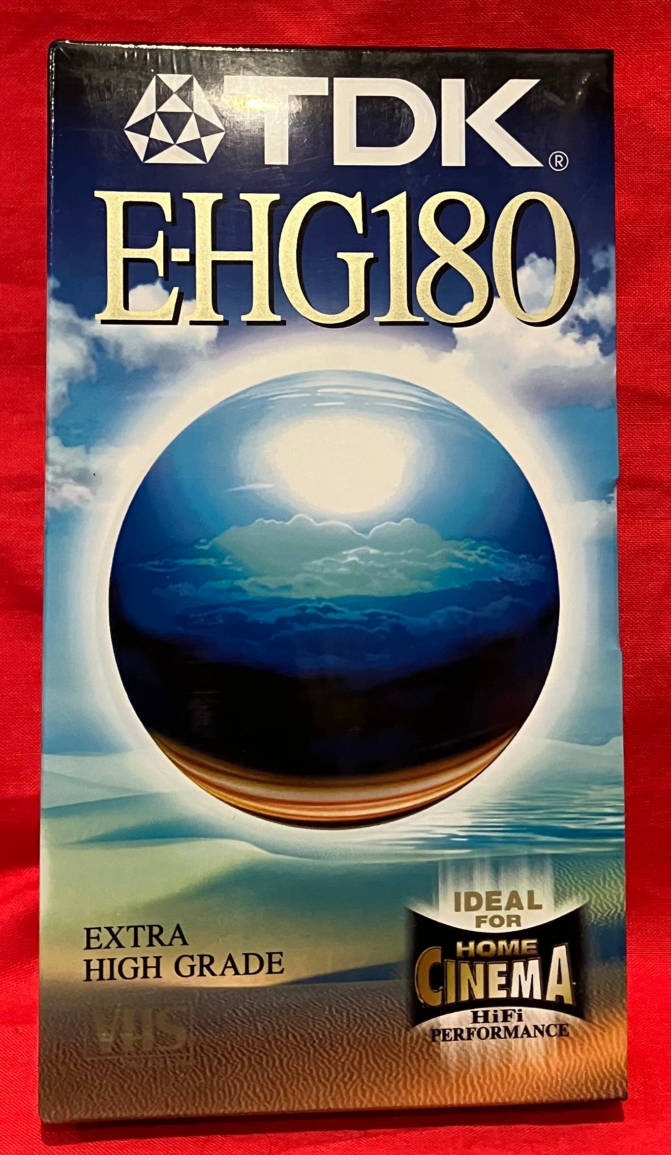 TDK E-HG180 - BLANK VHS (NEW/ SEALED) – Dixon Recycled Records