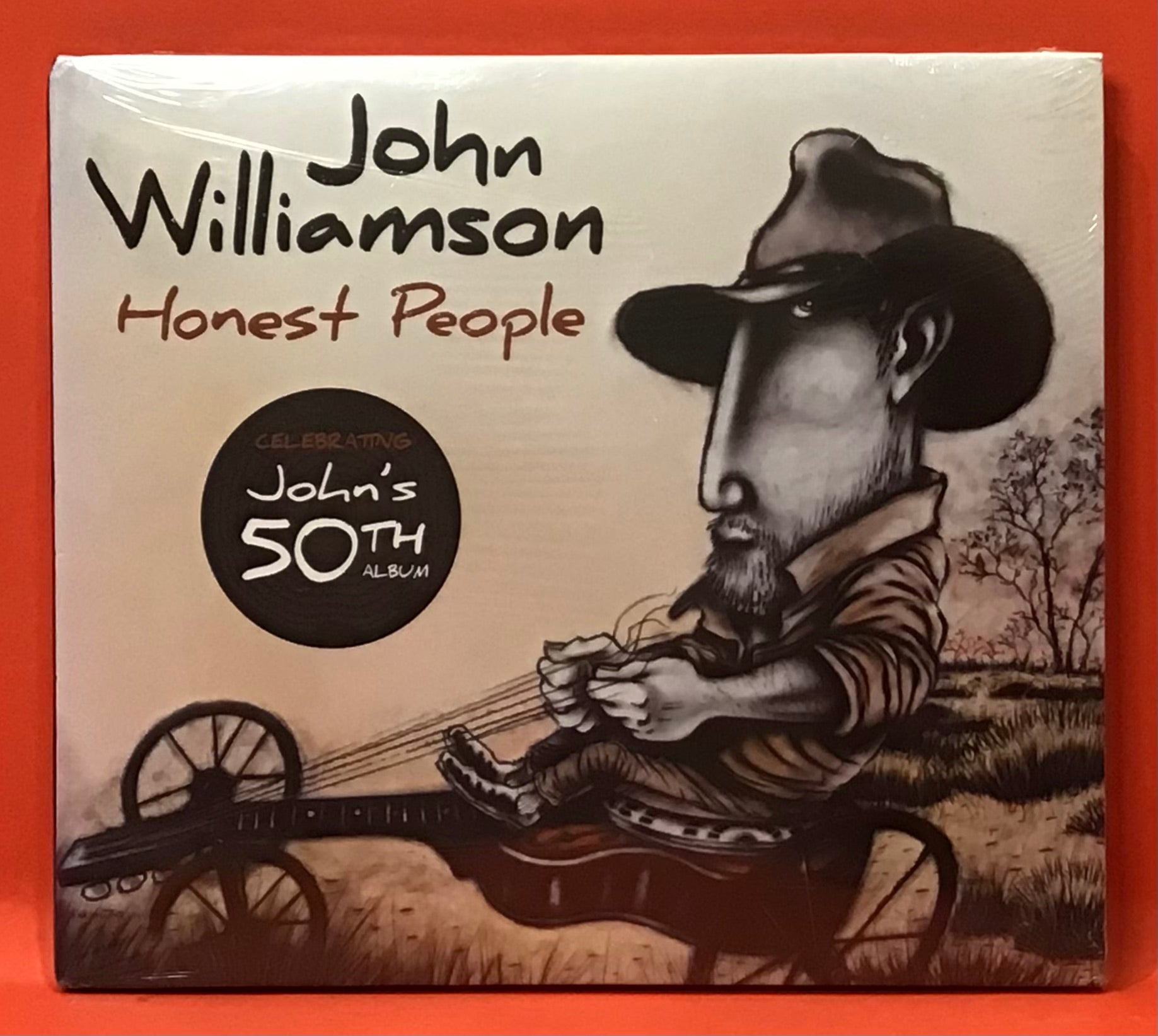 John Williamson Honest People Cd New Sealed Dixon Recycled Records