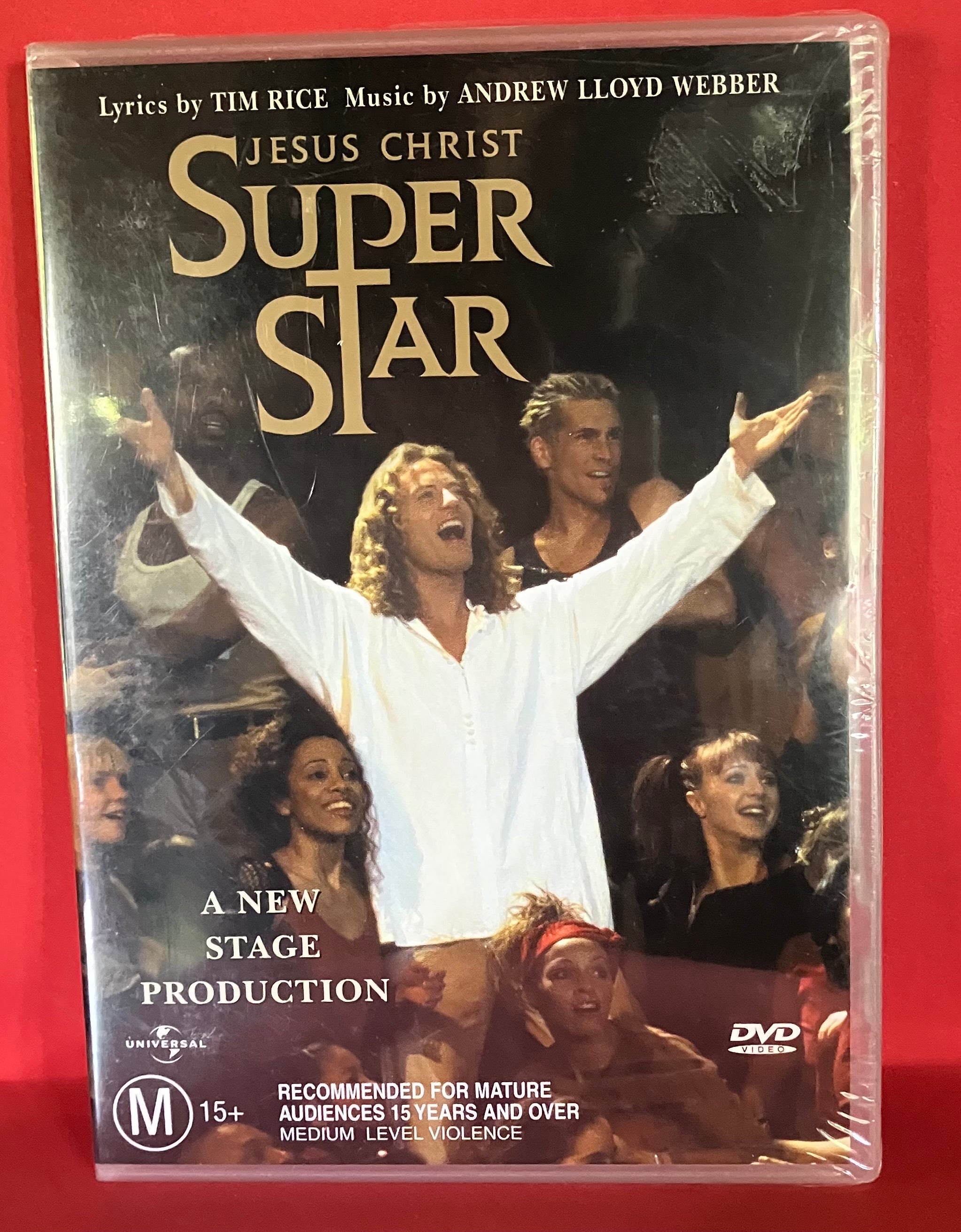 JESUS CHRIST SUPER STAR - DVD (SEALED) – Dixon Recycled Records