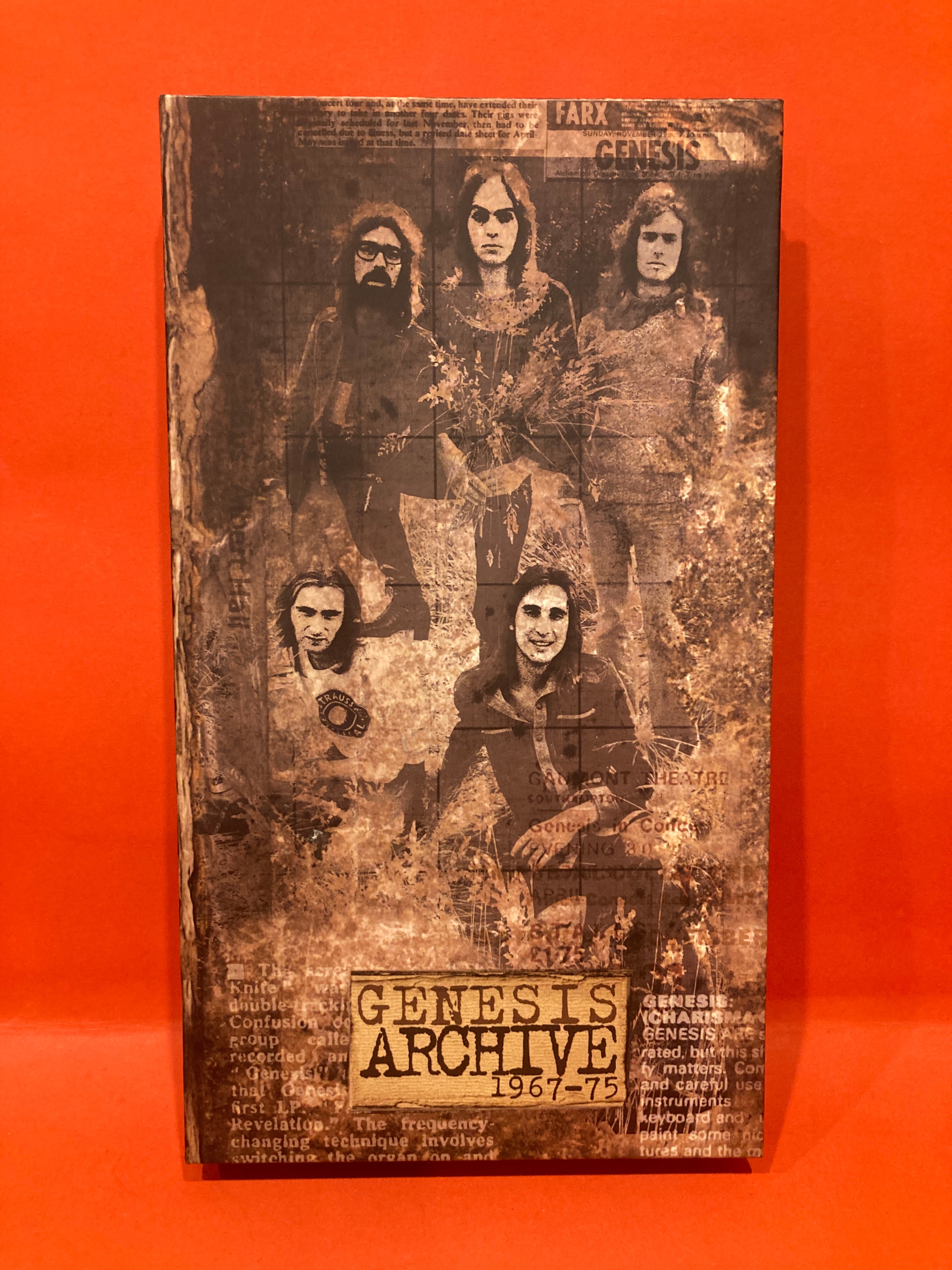 GENESIS - ARCHIVE : 1967-75 - 4X CD - LTD ED BOX SET – dixonrecycled