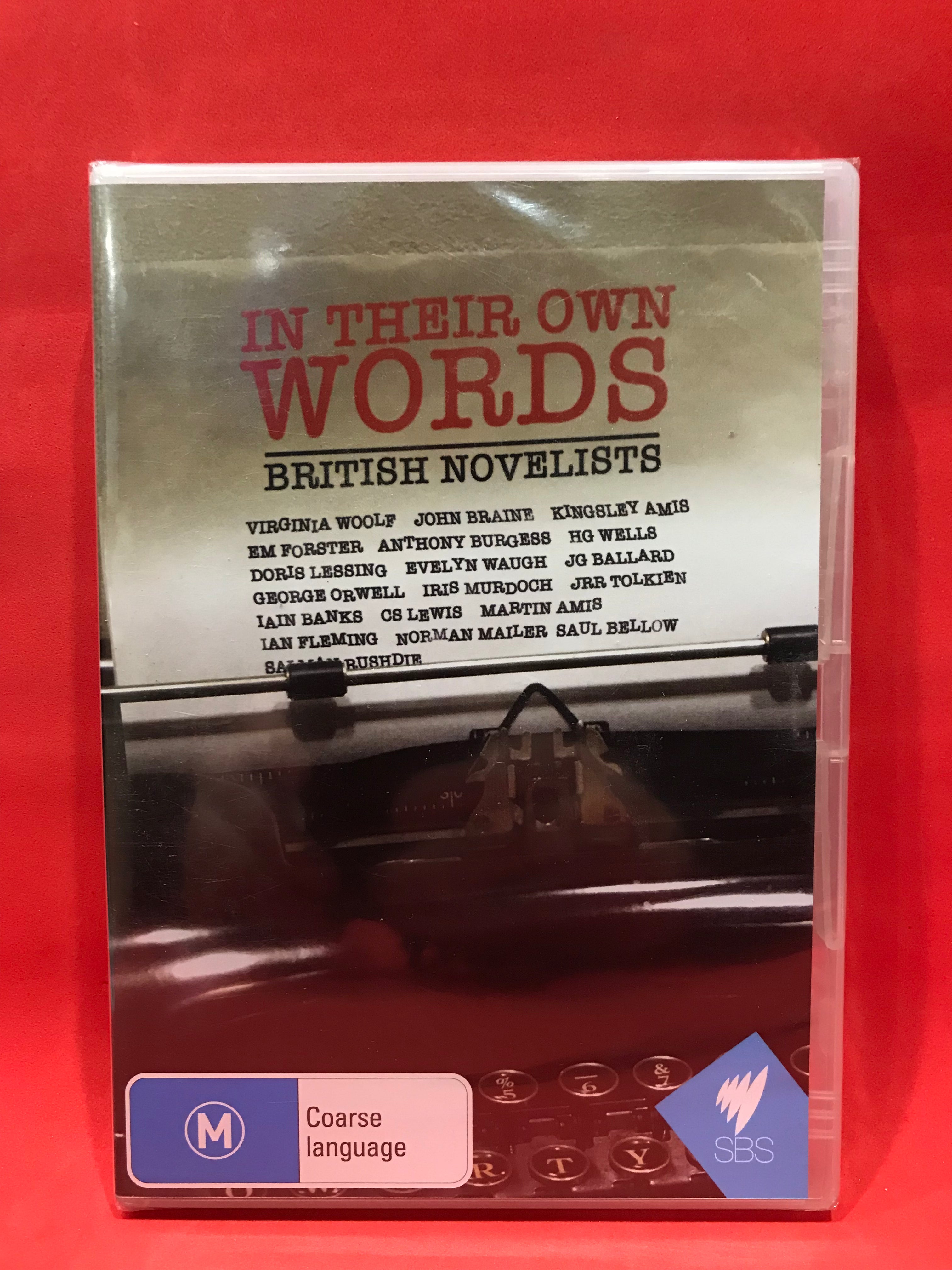 IN THEIR OWN WORDS - BRITISH NOVELISTS - DVD (SEALED) – Dixon Recycled Records