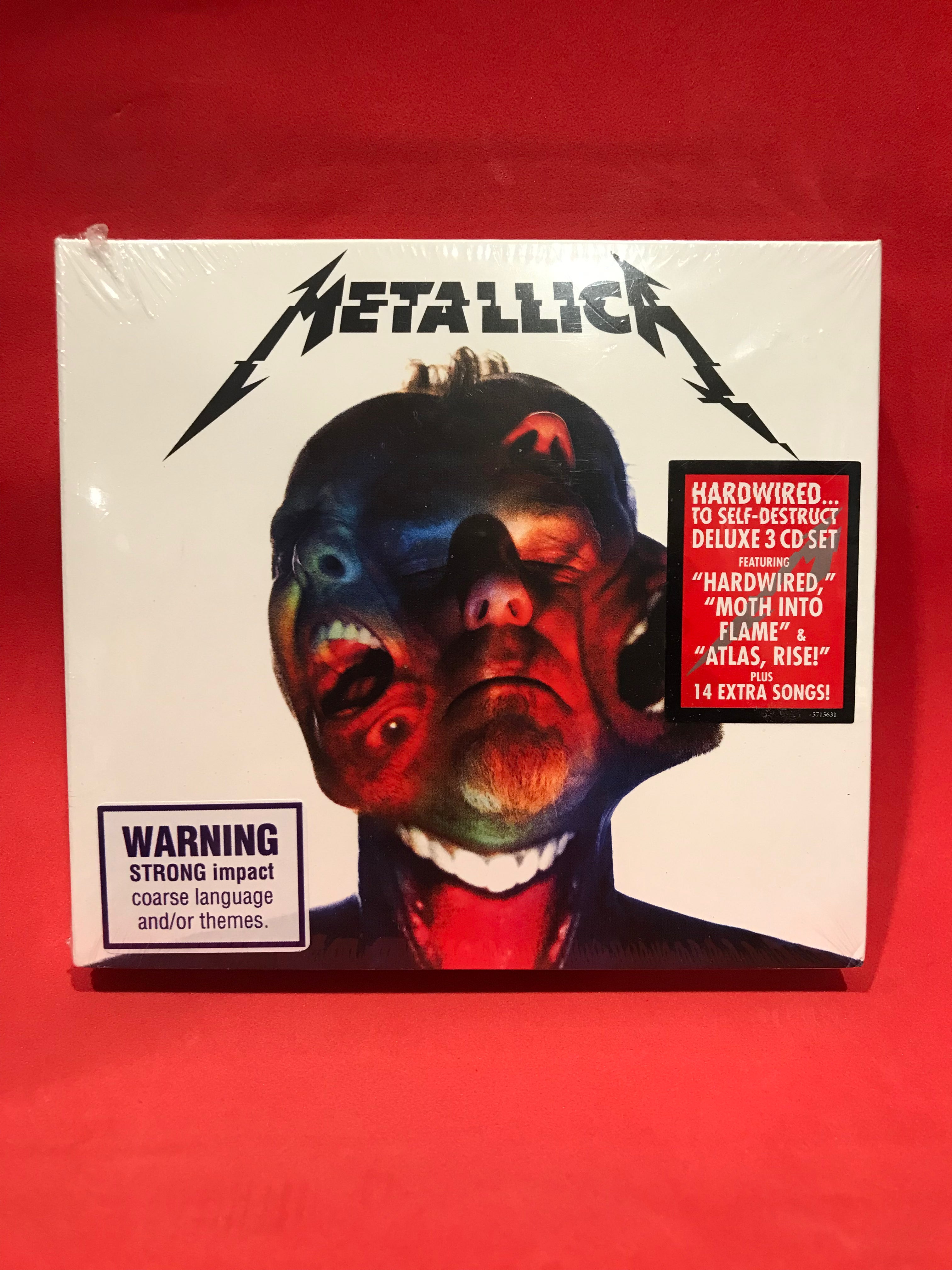 METALLICA - HARDWIRED TO SELF-DESTRUCT - 3 CD DISCS (NEW/SEALED) – dixonrecycled