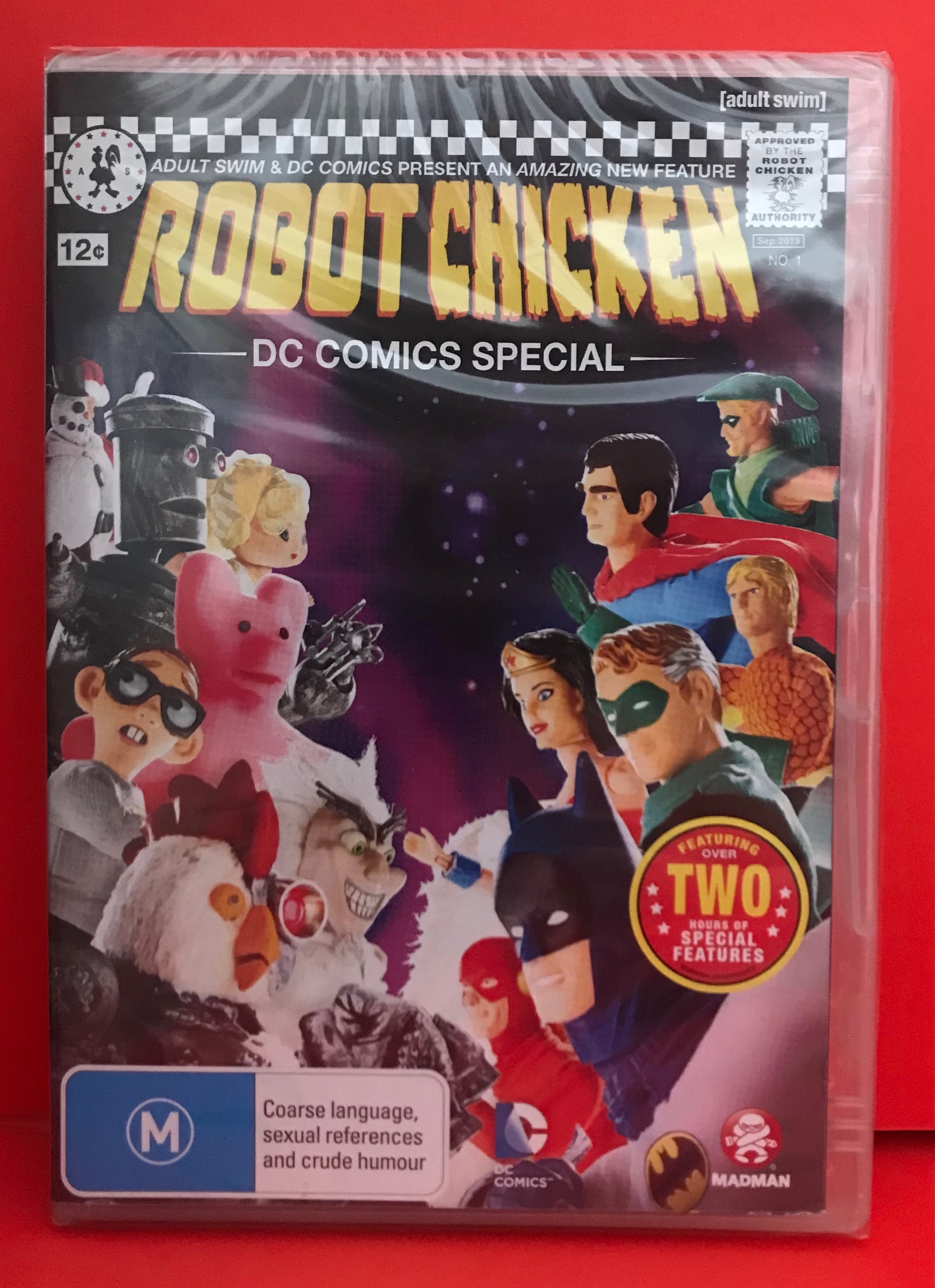 ROBOT CHICKEN DC COMICS SPECIAL - DVD (SEALED) – Dixon Recycled Records