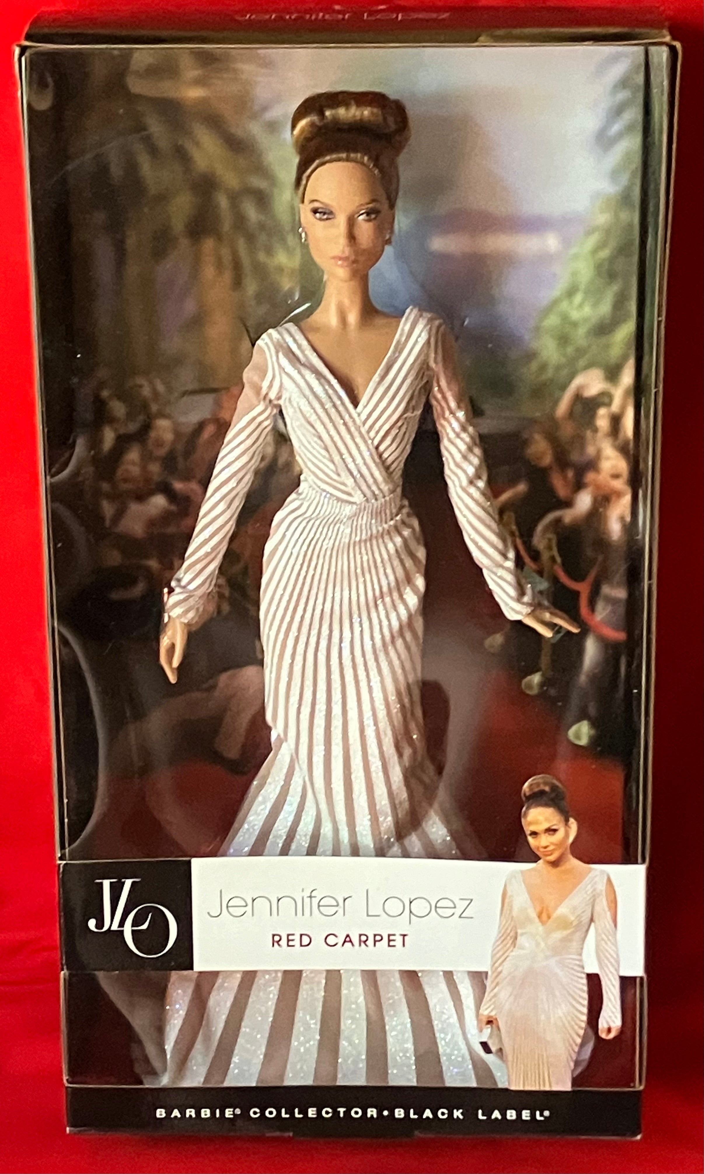 JENNIFER LOPEZ - JLO - RED CARPET BARBIE DOLL (NEW) – Dixon Recycled ...