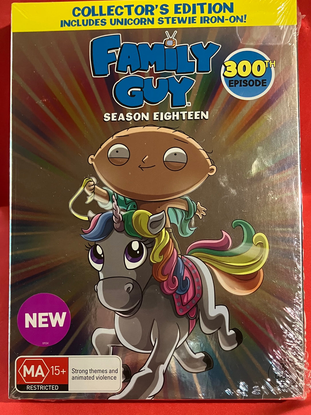 FAMILY GUY - COMPLETE SEASON 18 - DVD (SEALED) – Dixon Recycled Records