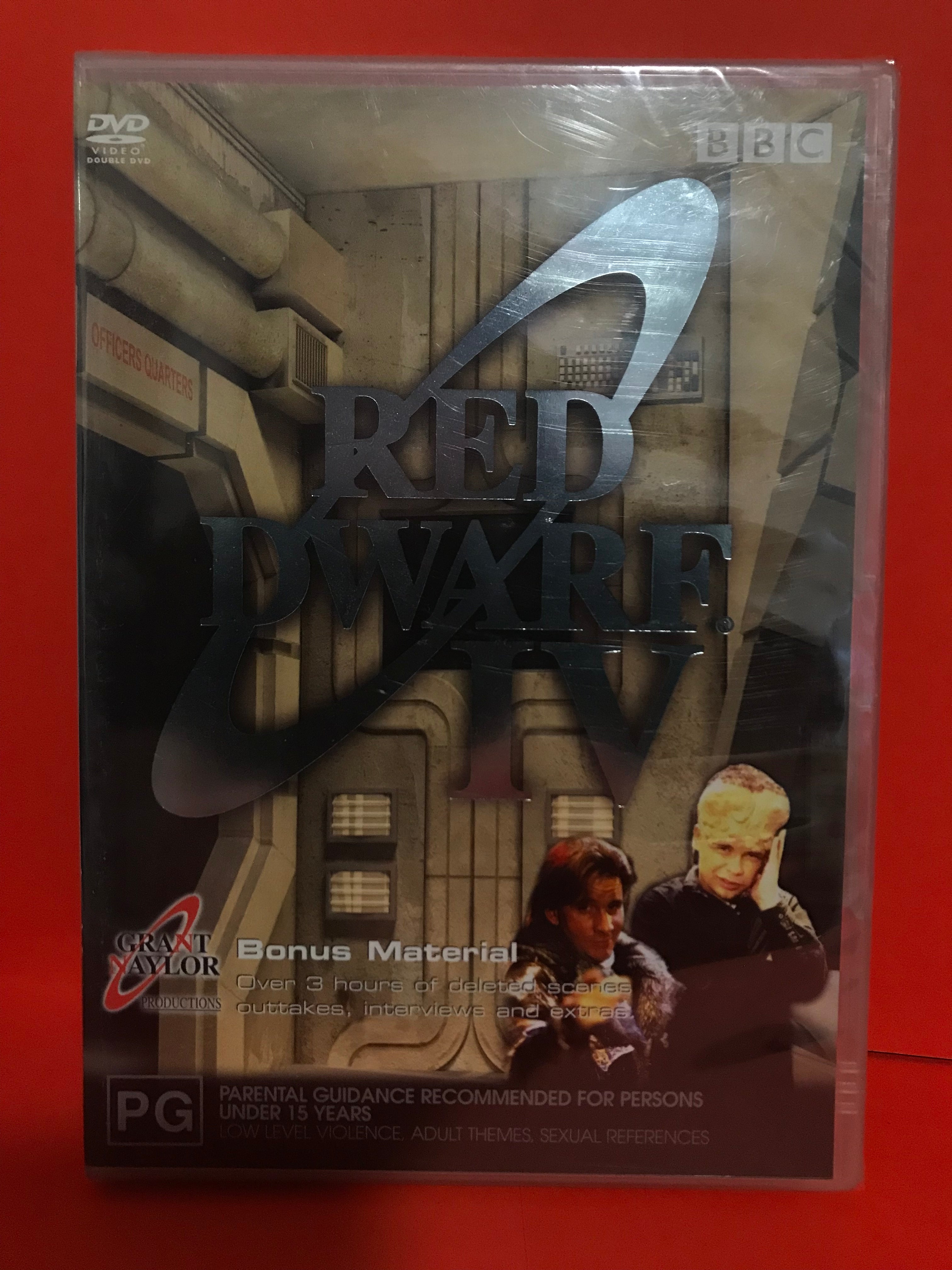 RED DWARF IV - DVD (SEALED) – dixonrecycled
