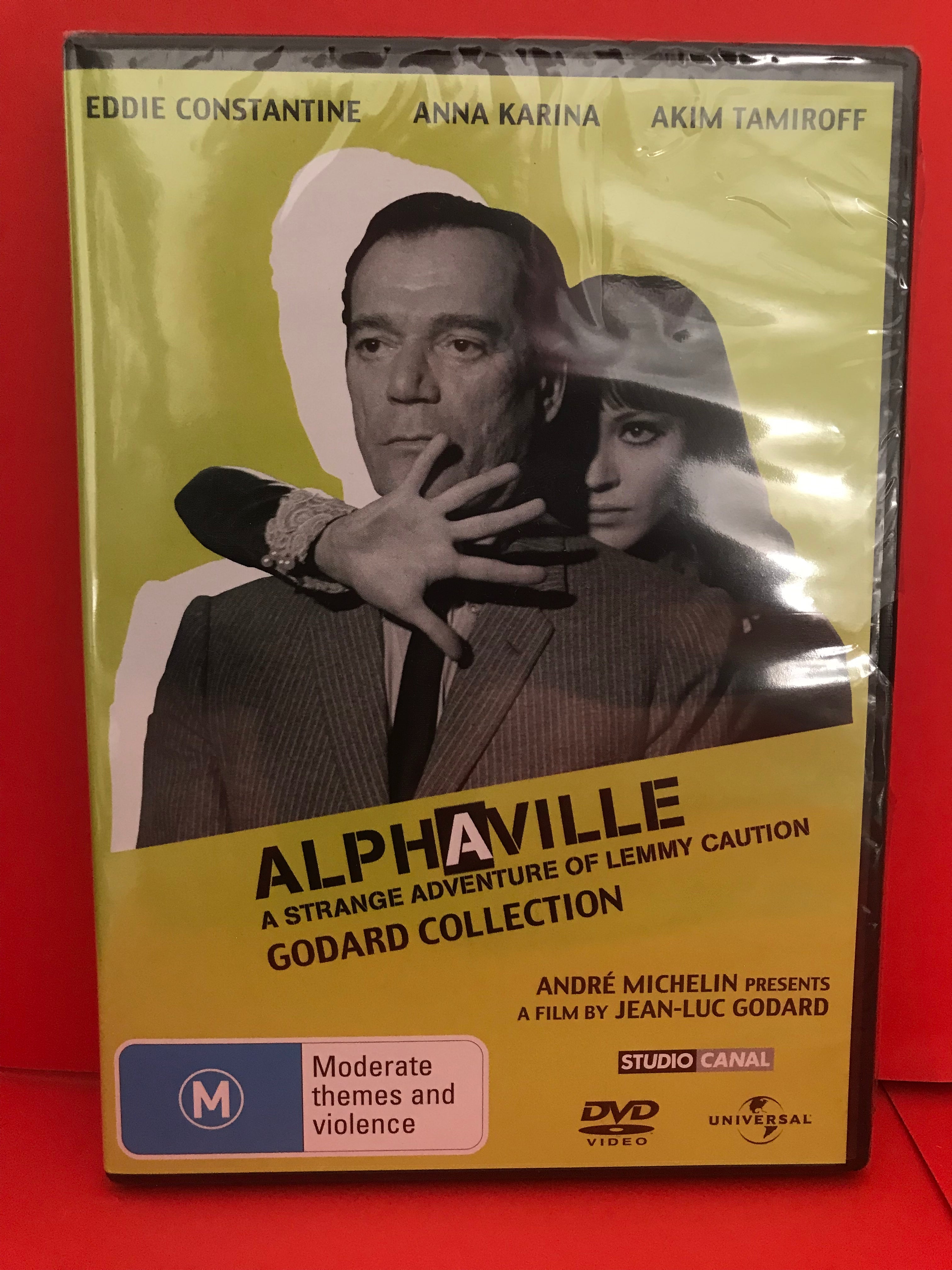 ALPHAVILLE - DVD (SEALED) JEAN-LUC GODARD – dixonrecycled