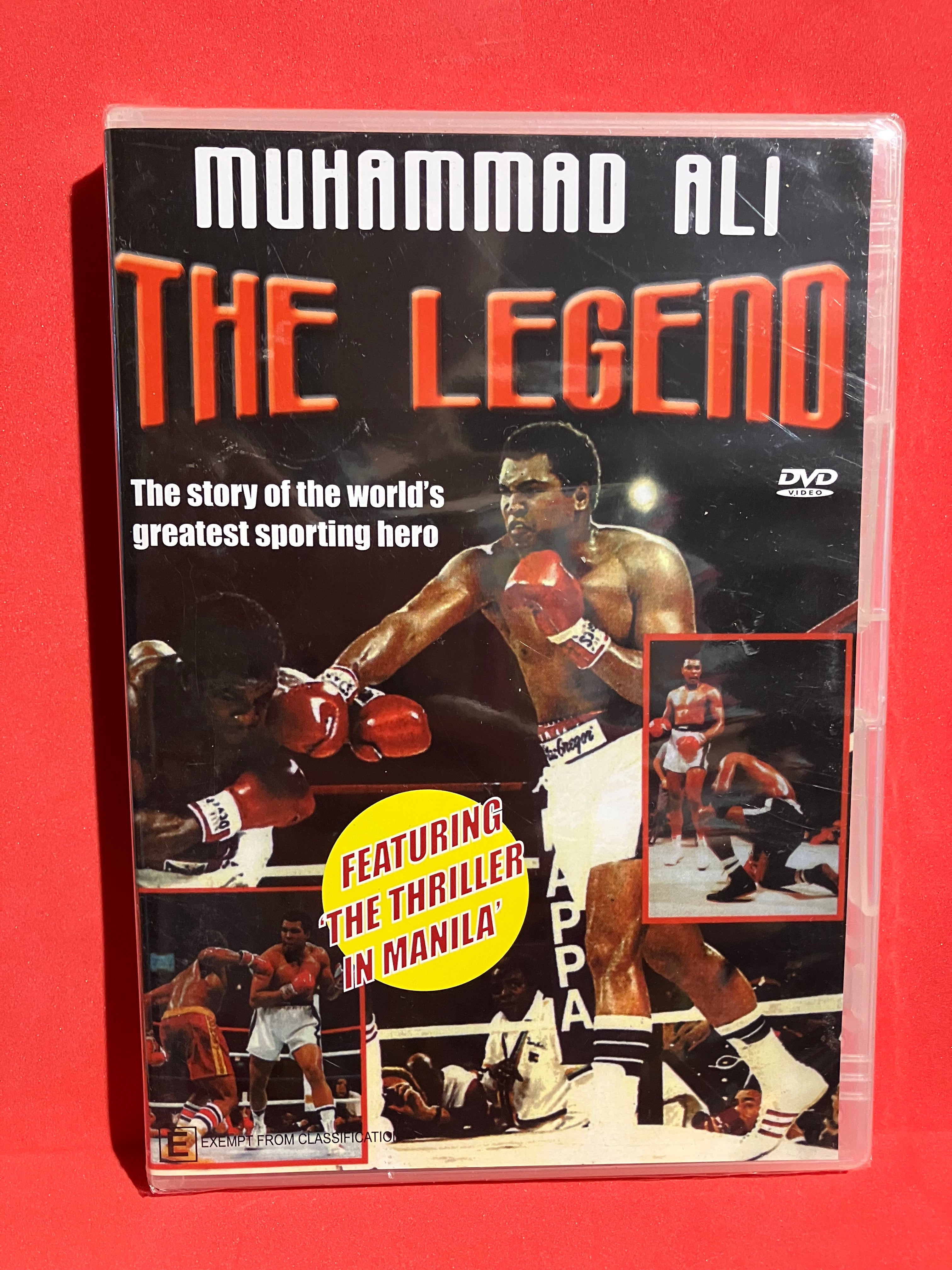 MUHAMMAD ALI - THE LEGEND - DVD (SEALED) – Dixon Recycled Records