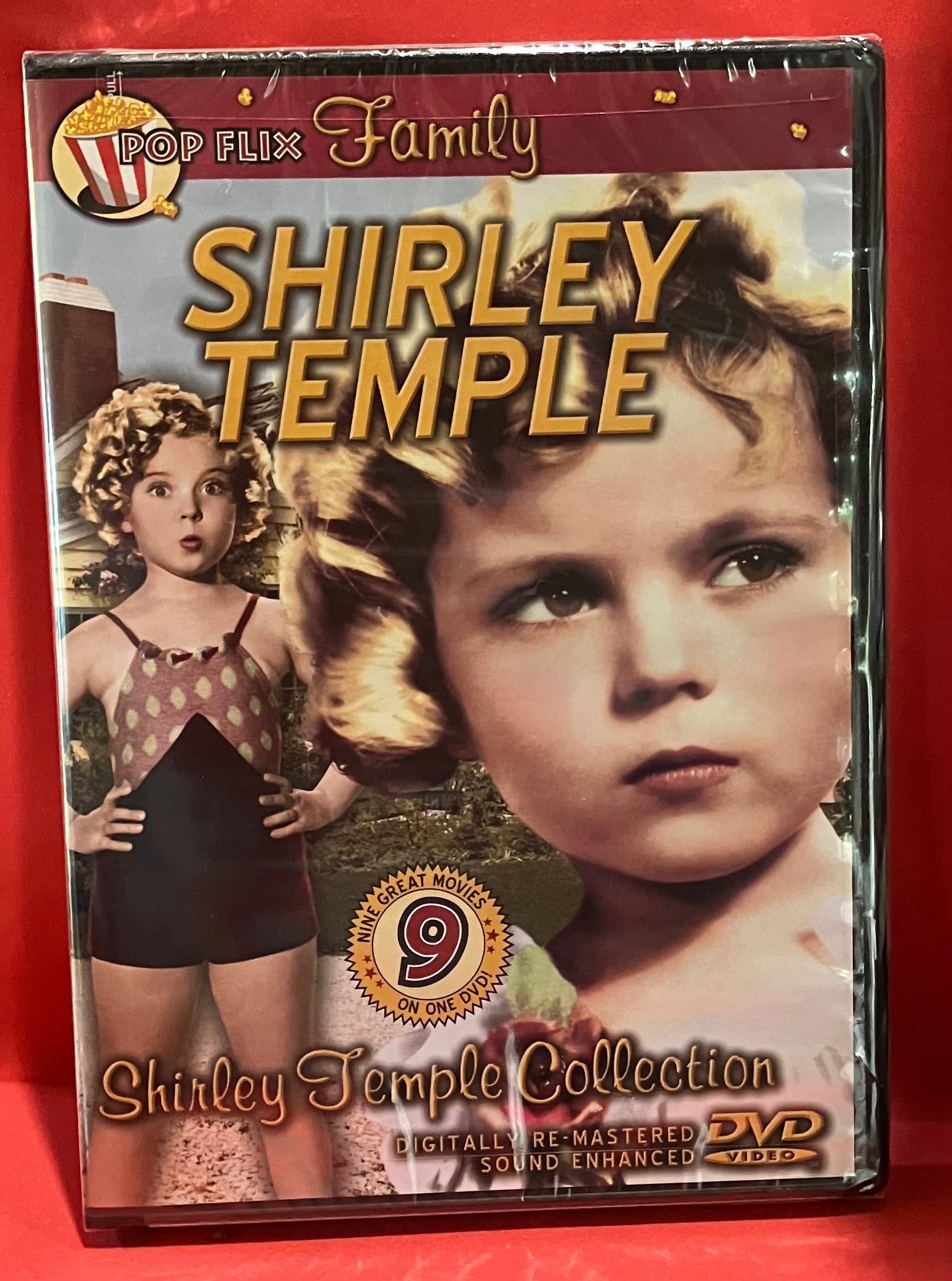 SHIRLEY TEMPLE COLLECTION - 9 MOVIES - DVD (SEALED) – Dixon Recycled ...