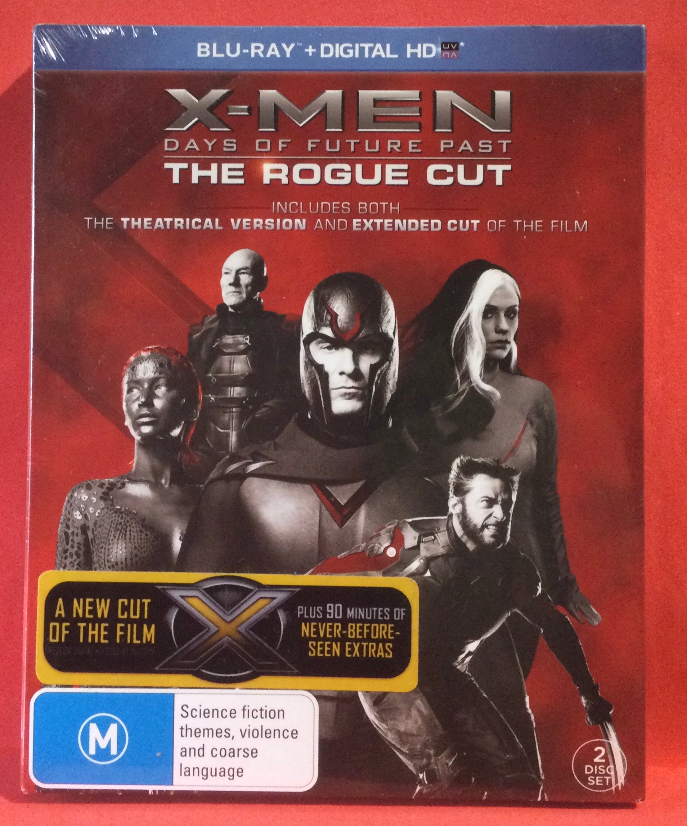 X-MEN DAYS OF FUTURE PAST THE ROGUE CUT - BLU RAY (SEALED) – dixonrecycled