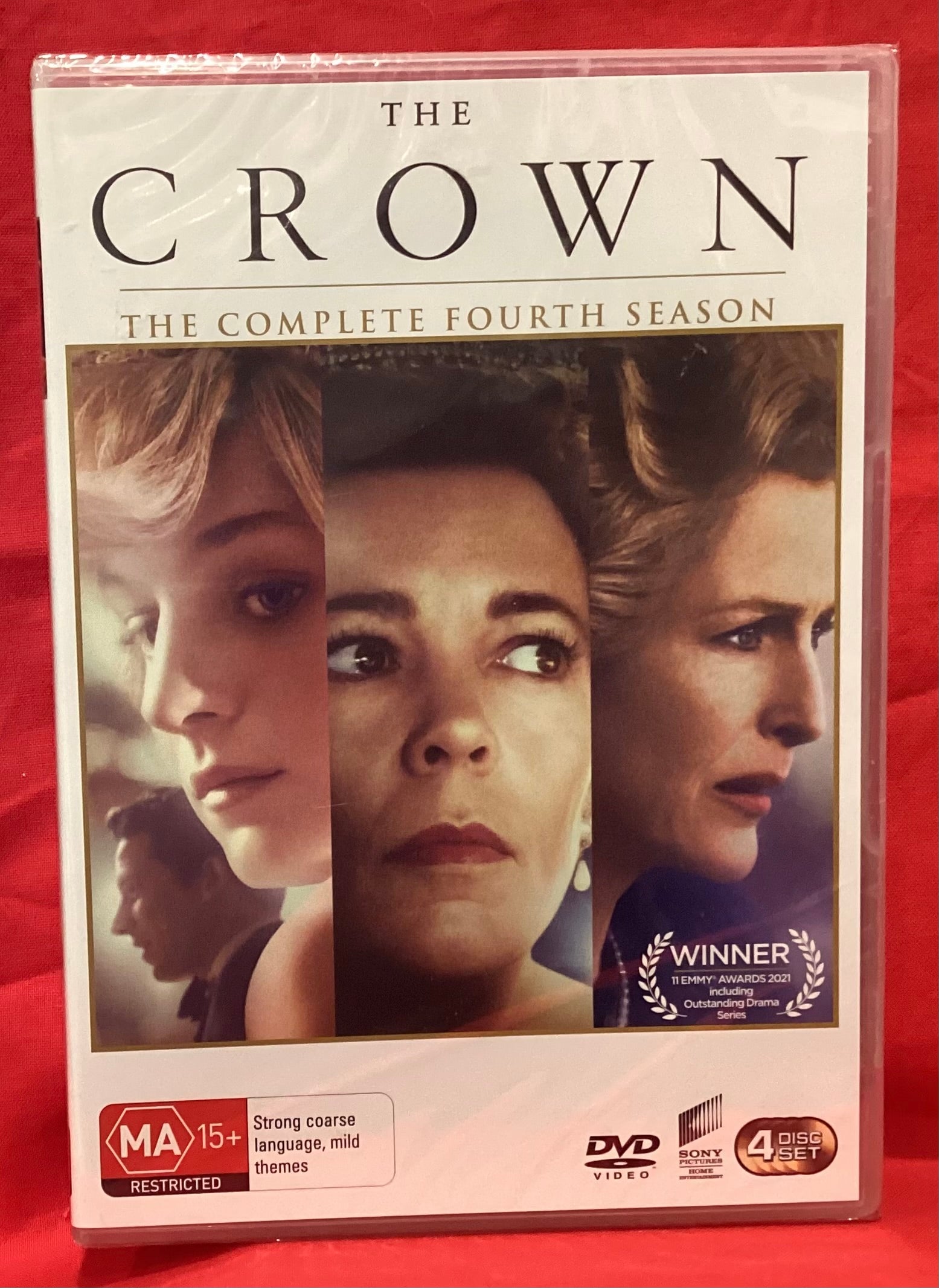 THE CROWN - COMPLETE SERIES 4 - DVD (NEW/SEALED) – Dixon Recycled Records