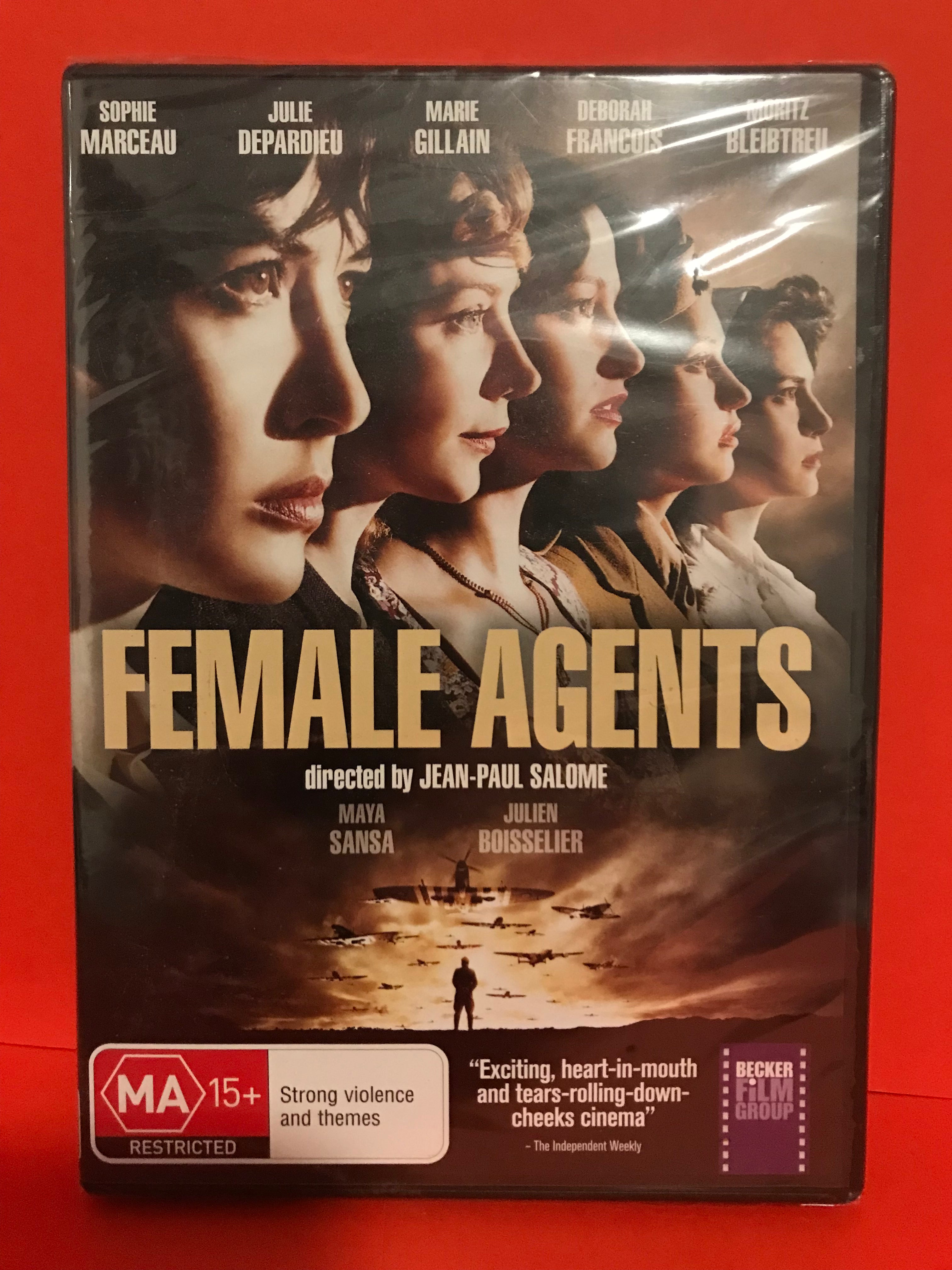 FEMALE AGENTS - DVD (SEALED) – dixonrecycled