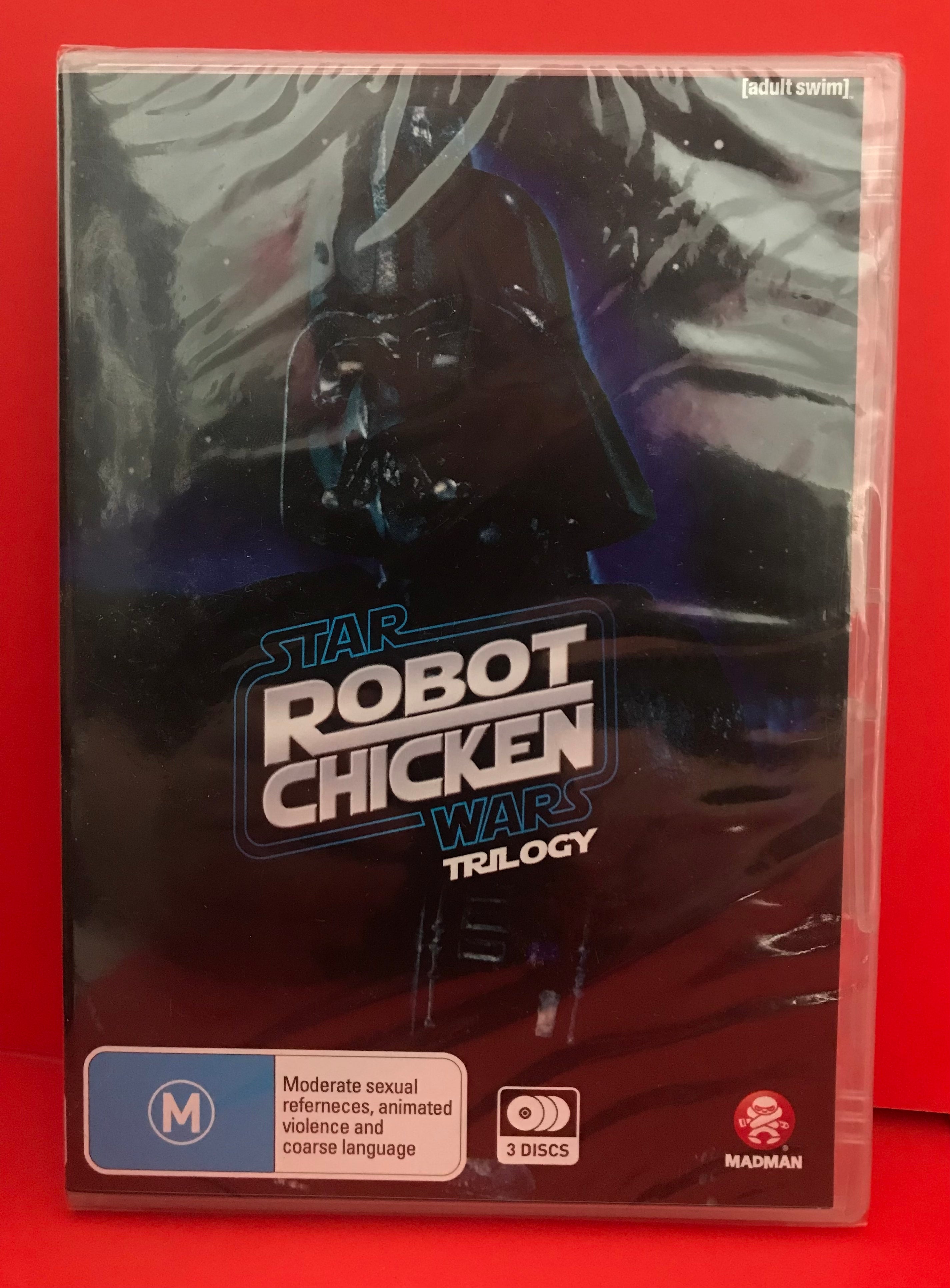 STAR WARS - ROBOT CHICKEN - TRILOGY - 3 DVD DISCS (SEALED) – Dixon ...