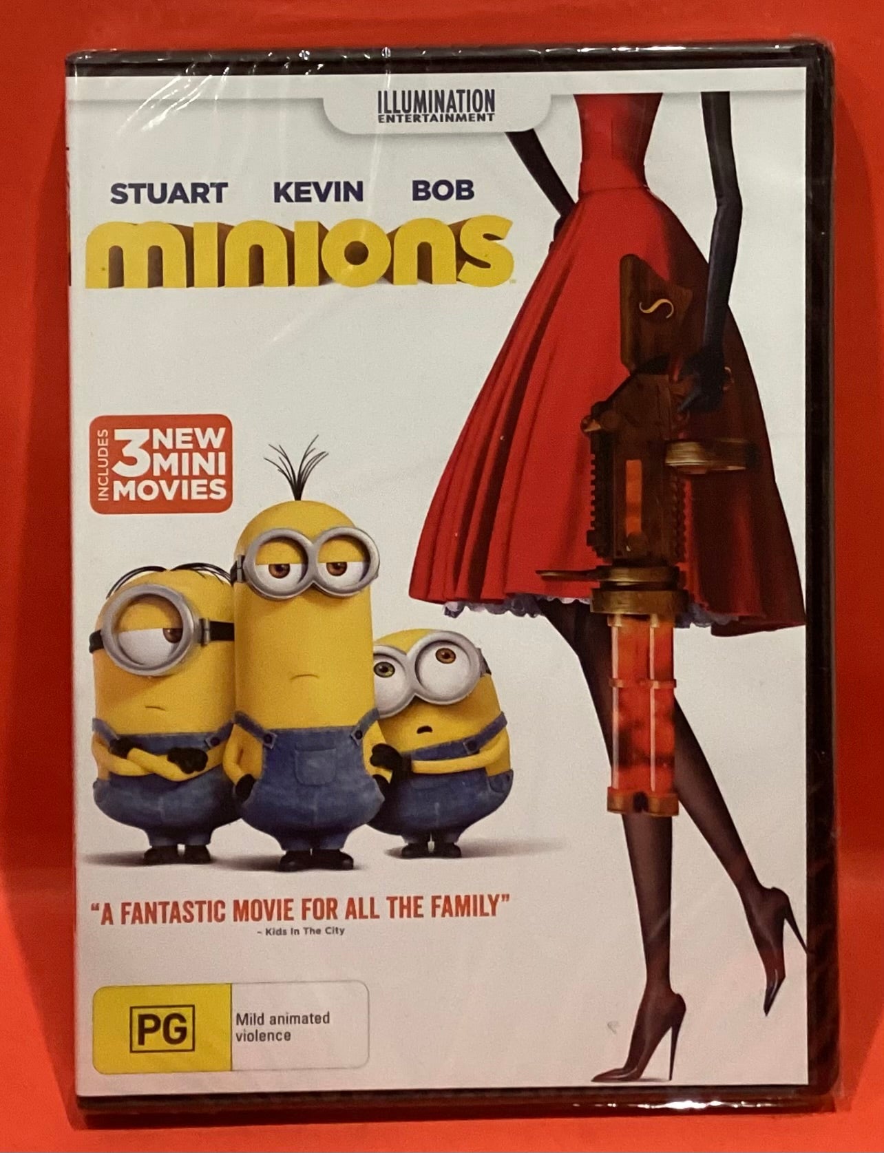 MINIONS - DVD (NEW/ SEALED) – Dixon Recycled Records