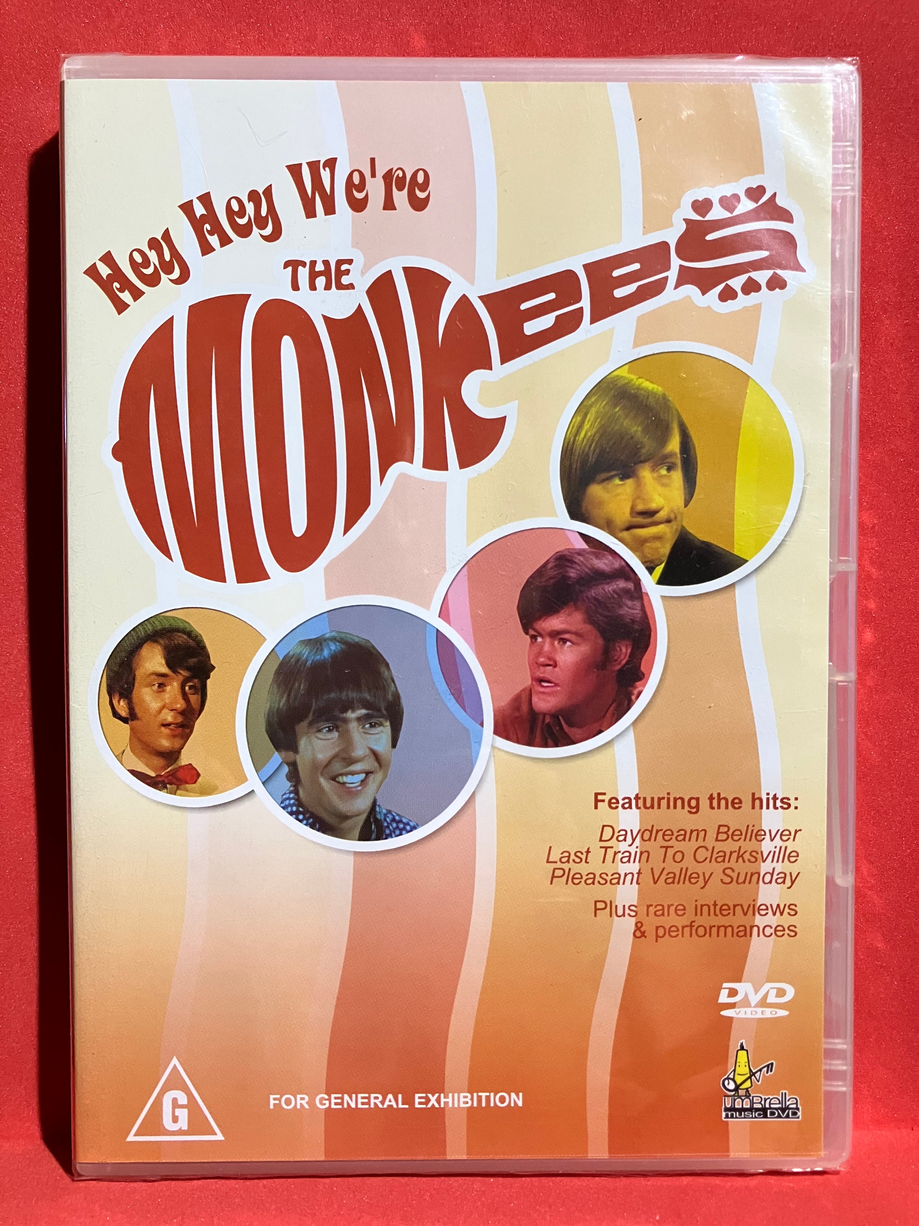 HEY HEY WE'RE THE MONKEES - DVD (NEW/ SEALED) – Dixon Recycled Records