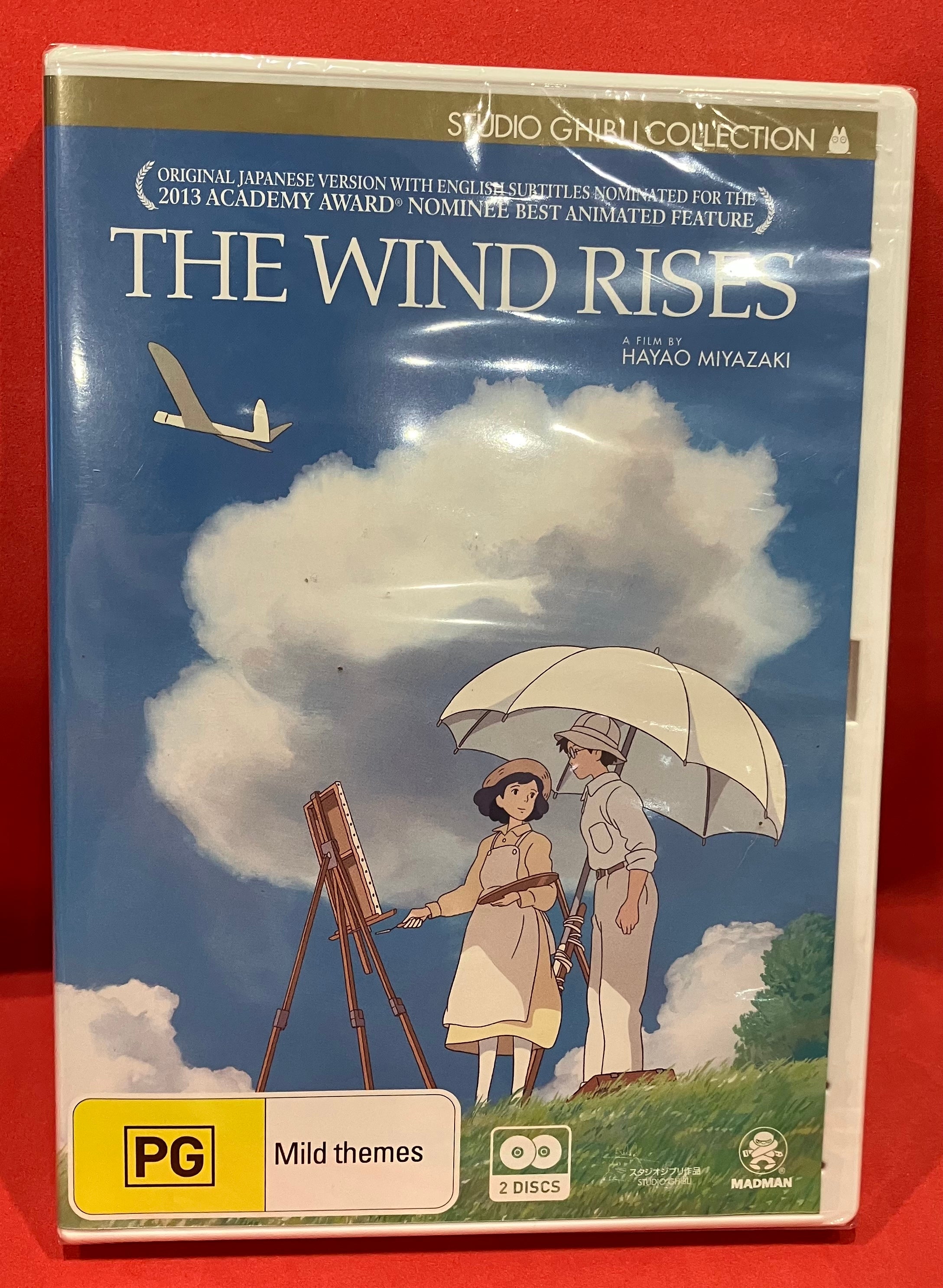 THE WIND RISES - STUDIO GHIBLI DVD (SEALED) – Dixon Recycled Records