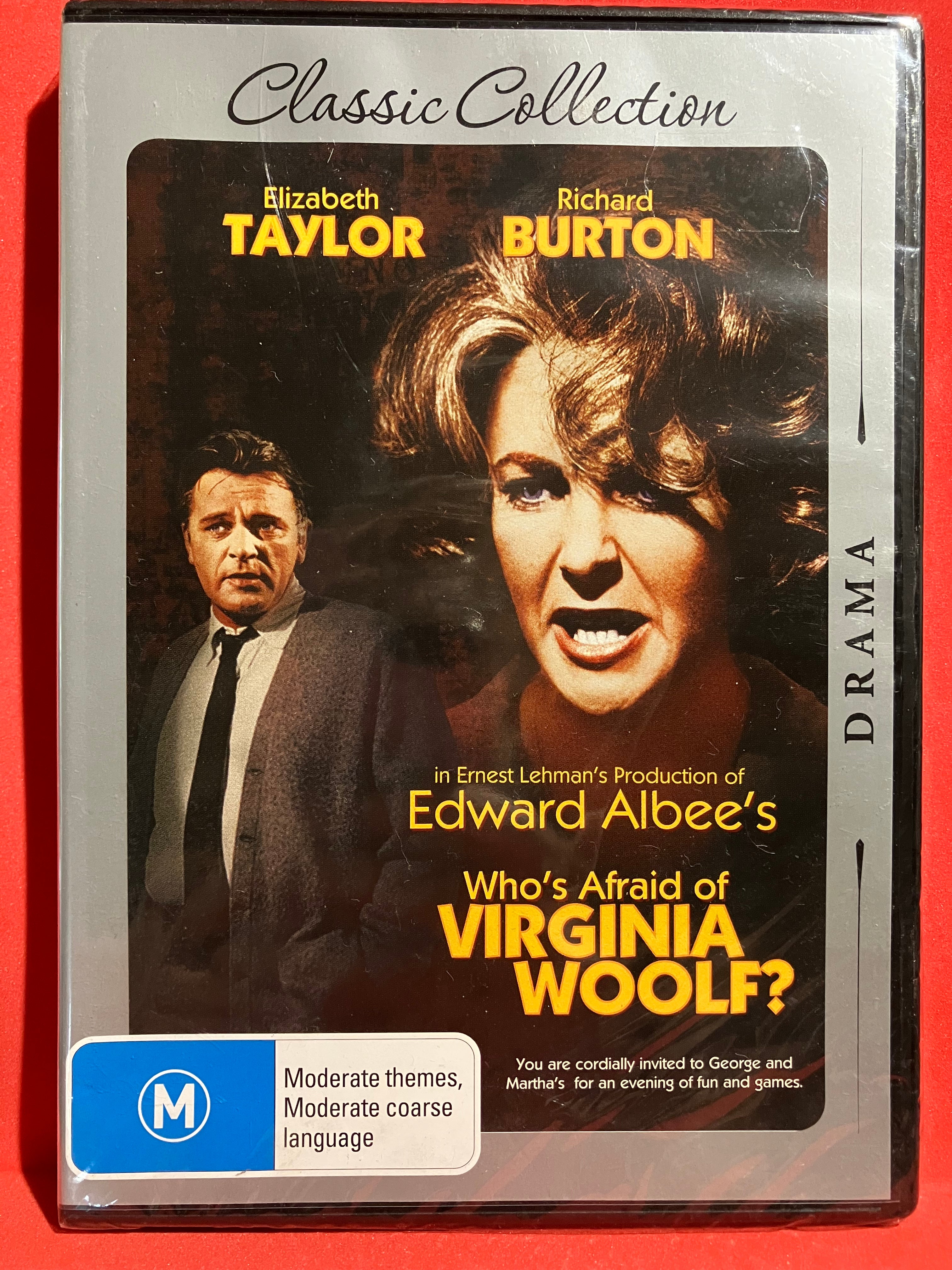 WHO'S AFRAID OF VIRGINIA WOOLF? DVD (SEALED) – dixonrecycled