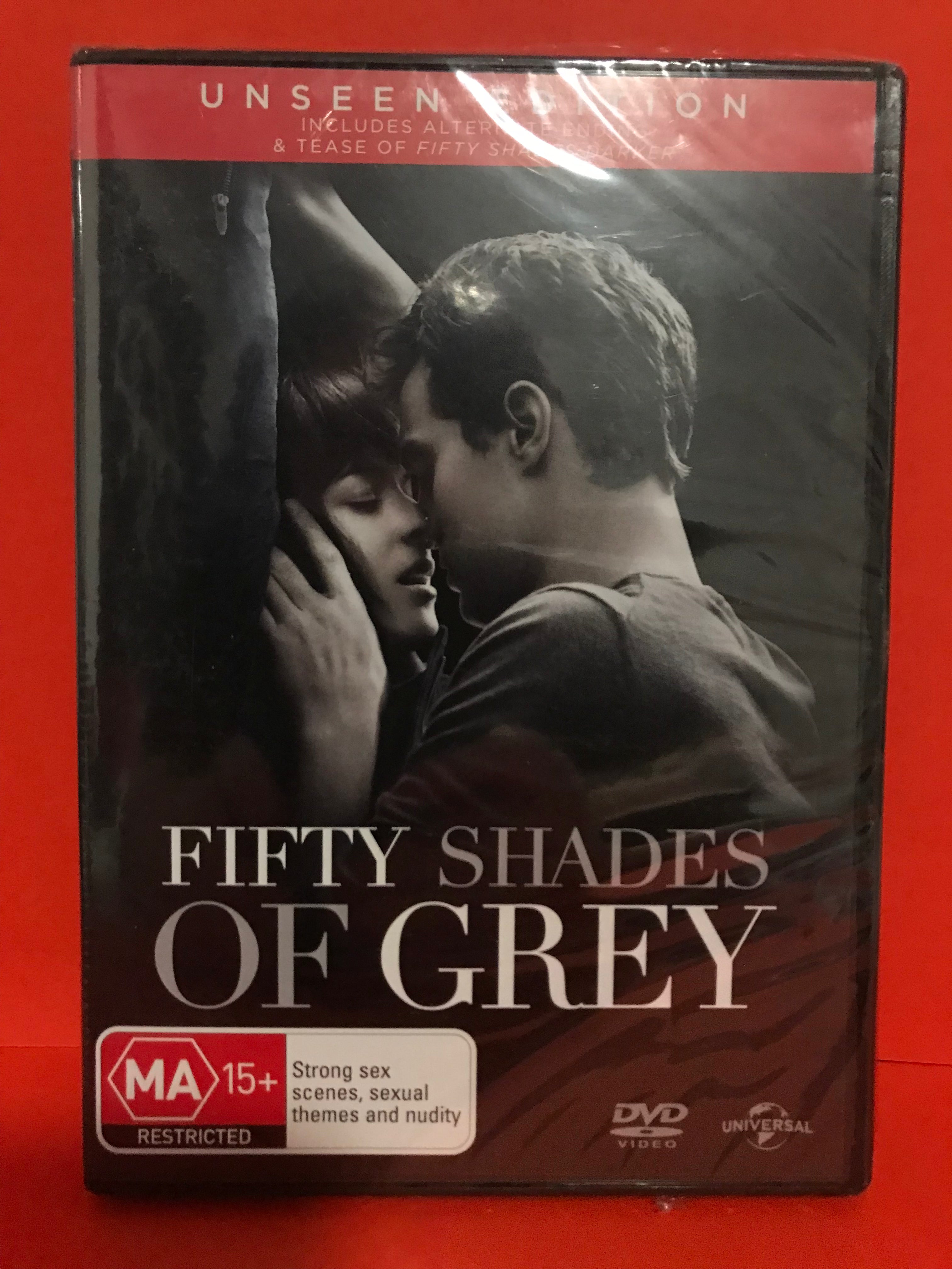 FIFTY SHADES OF GREY - DVD (NEW/ SEALED) – Dixon Recycled Records