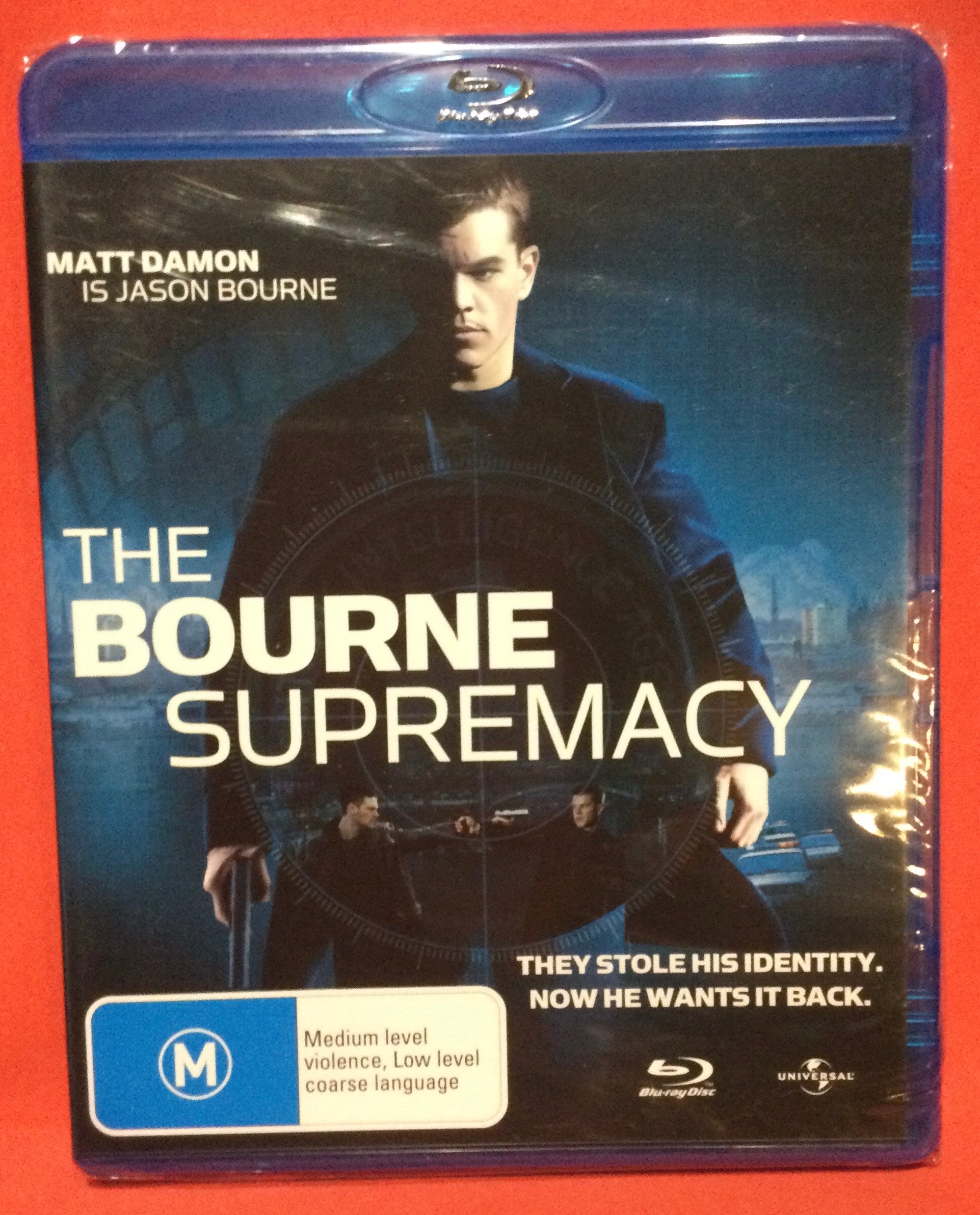 BOURNE SUPREMACY - BLU RAY (SEALED) – Dixon Recycled Records