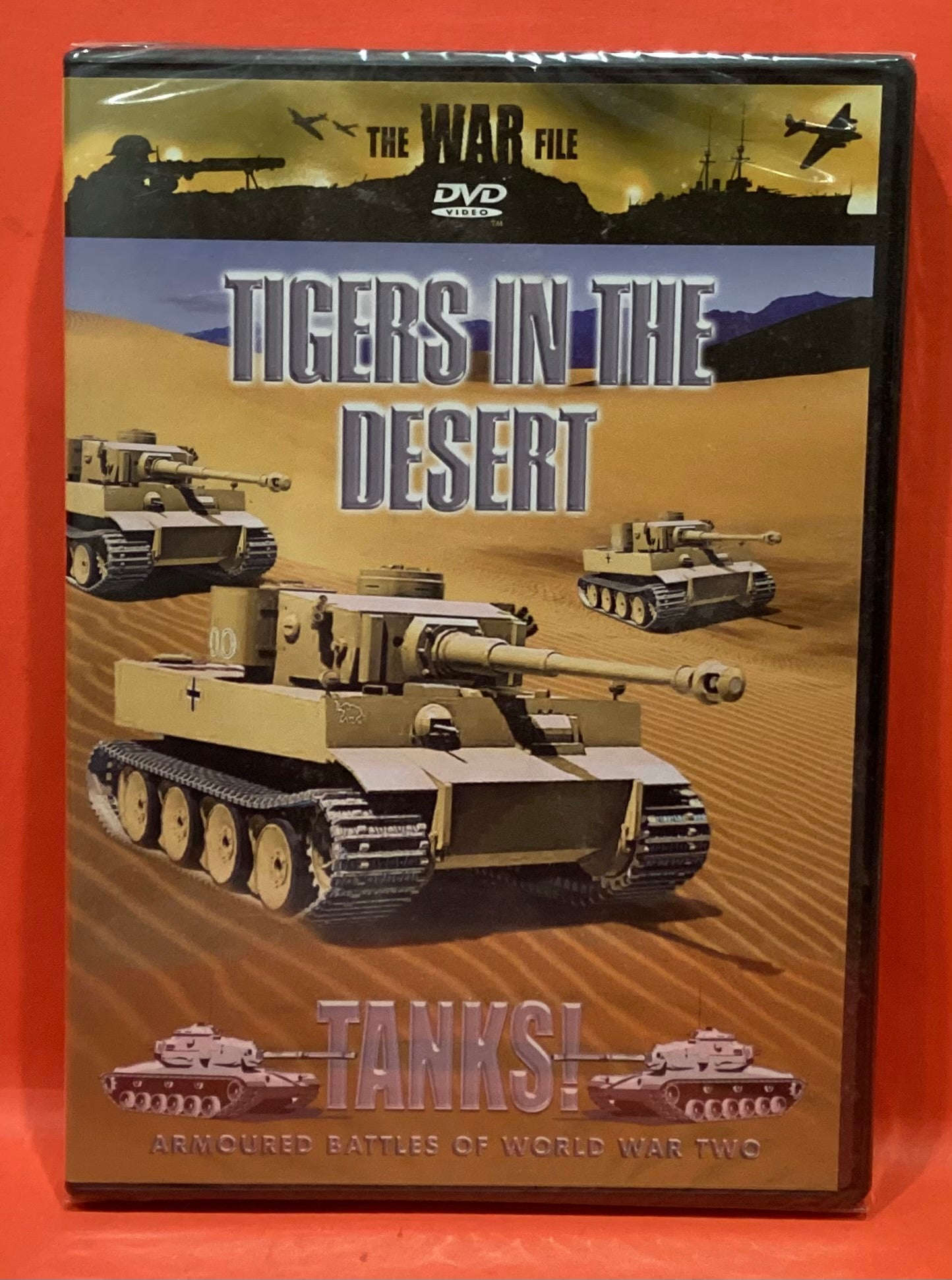 TIGERS IN THE DESERT - TANKS! - DVD (NEW/ SEALED) – Dixon Recycled Records