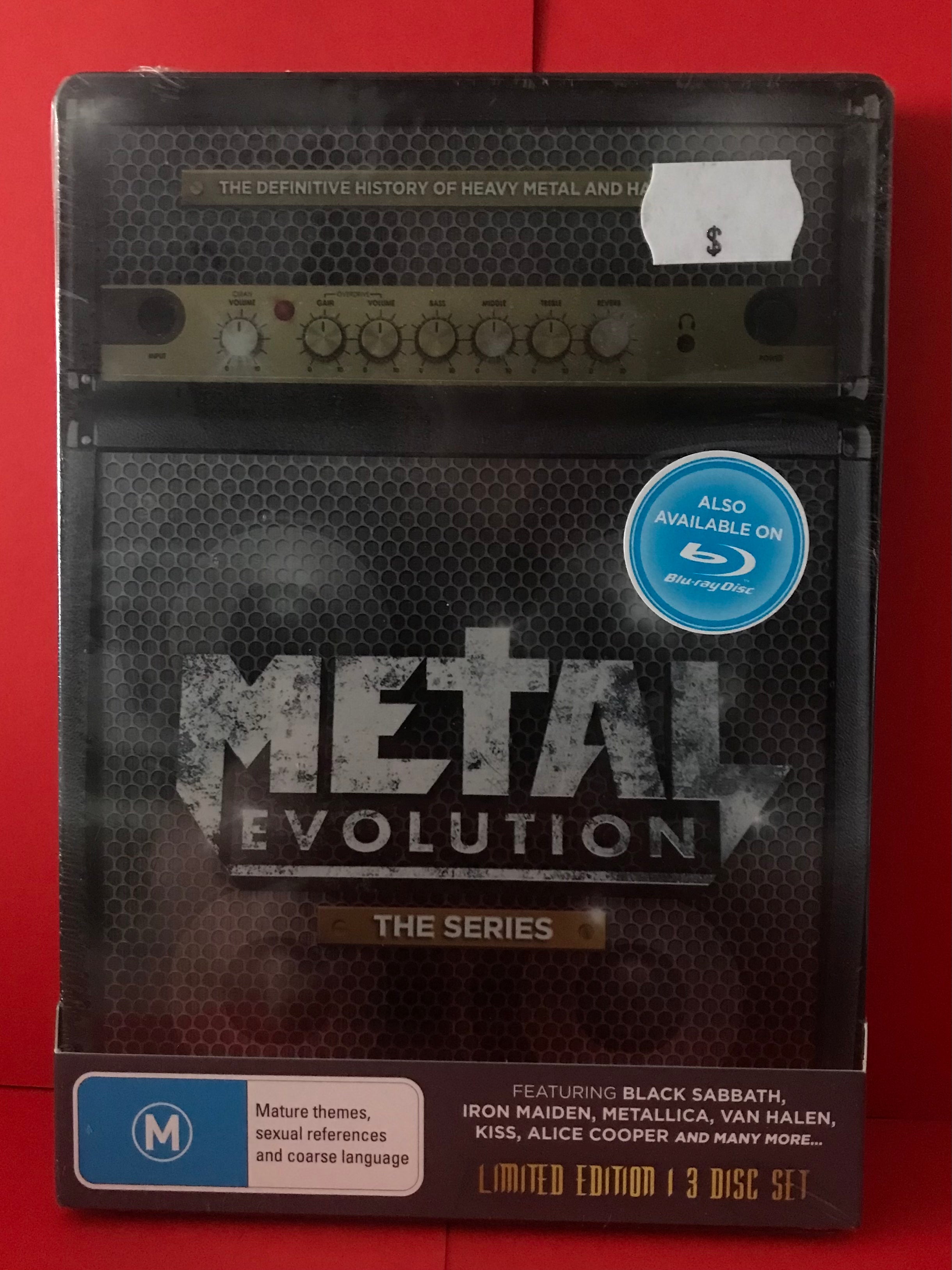 METAL EVOLUTION - THE SERIES - LIMITED EDITION - 3 DVD DISCS (SEALED ...