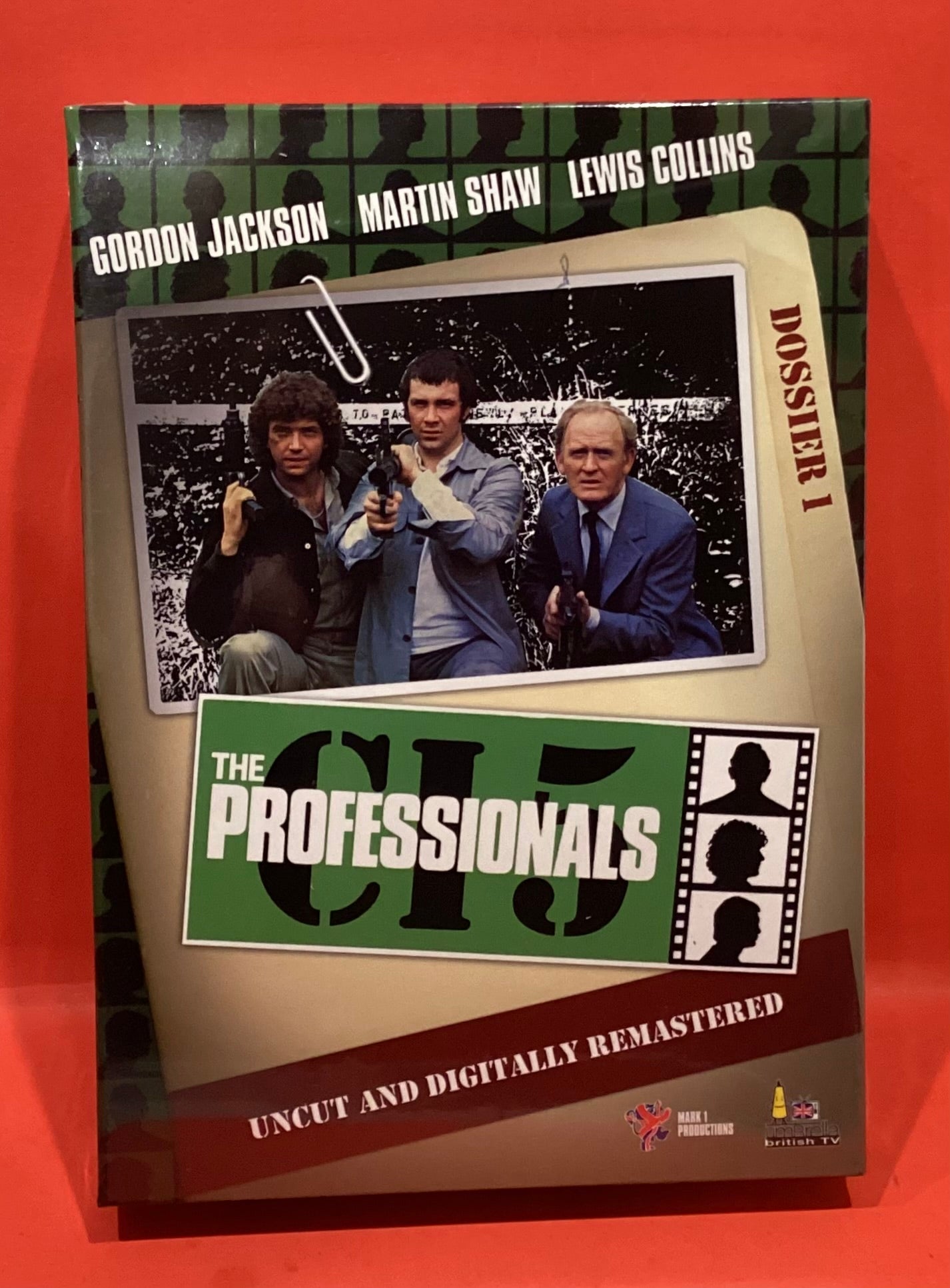 THE PROFESSIONALS CI5 - DOSSIER 1 - DVD (NEW/ SEALED) – Dixon Recycled ...