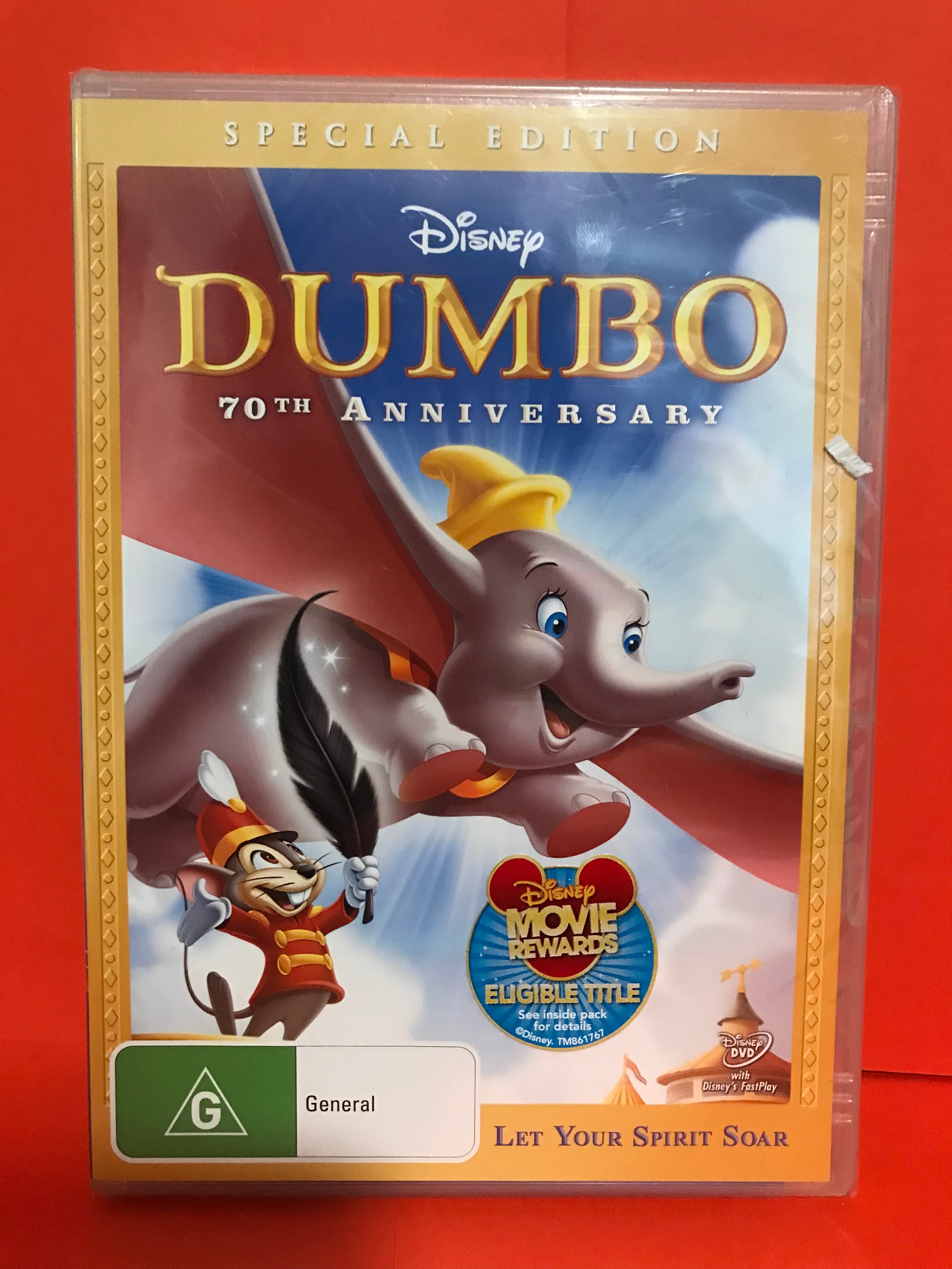 Dumbo Dvd Sealed Dixonrecycled