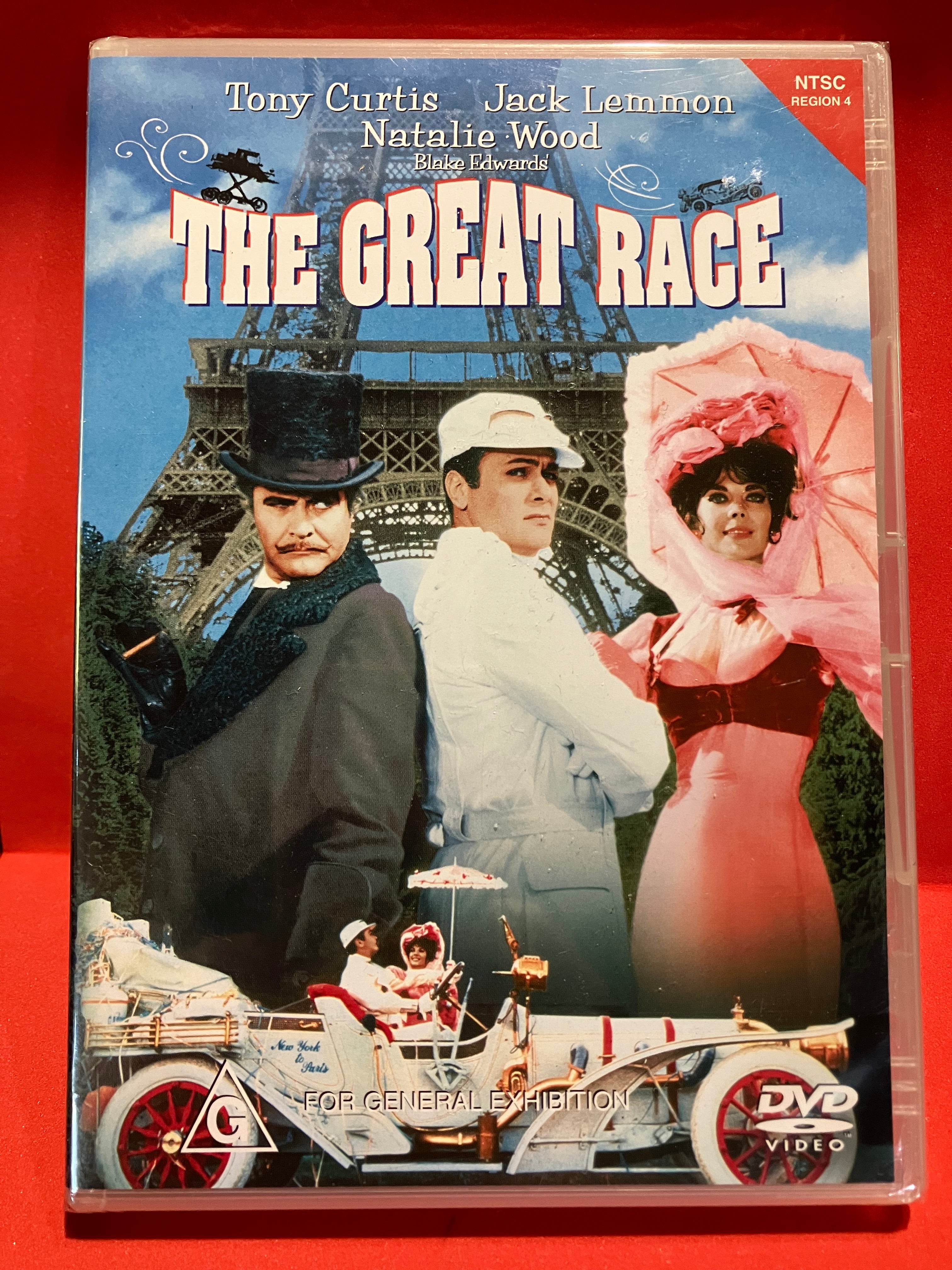 THE GREAT RACE - DVD (SEALED) – dixonrecycled