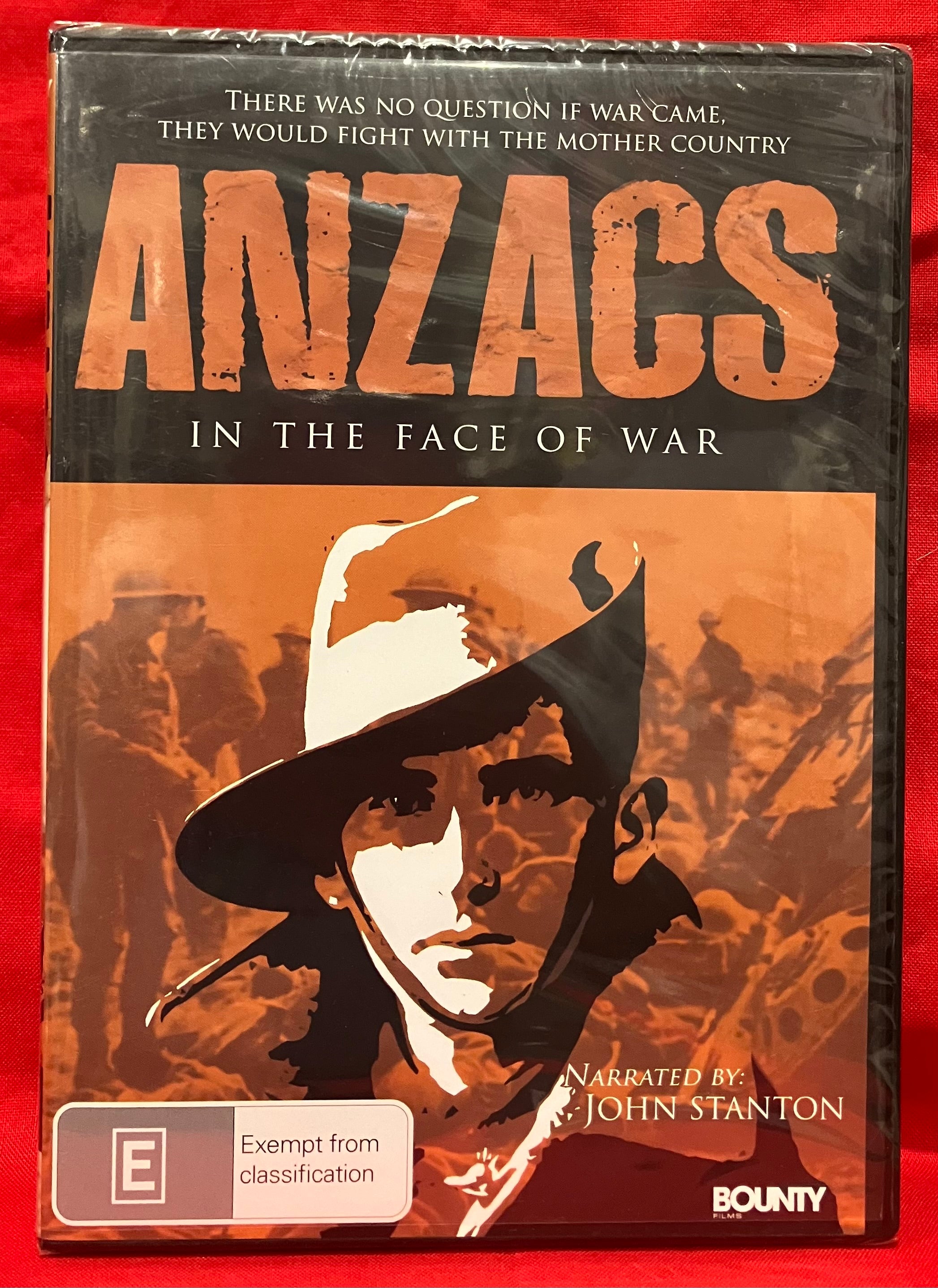 ANZACS - IN THE FACE OF WAR - DVD (NEW/ SEALED) – Dixon Recycled Records