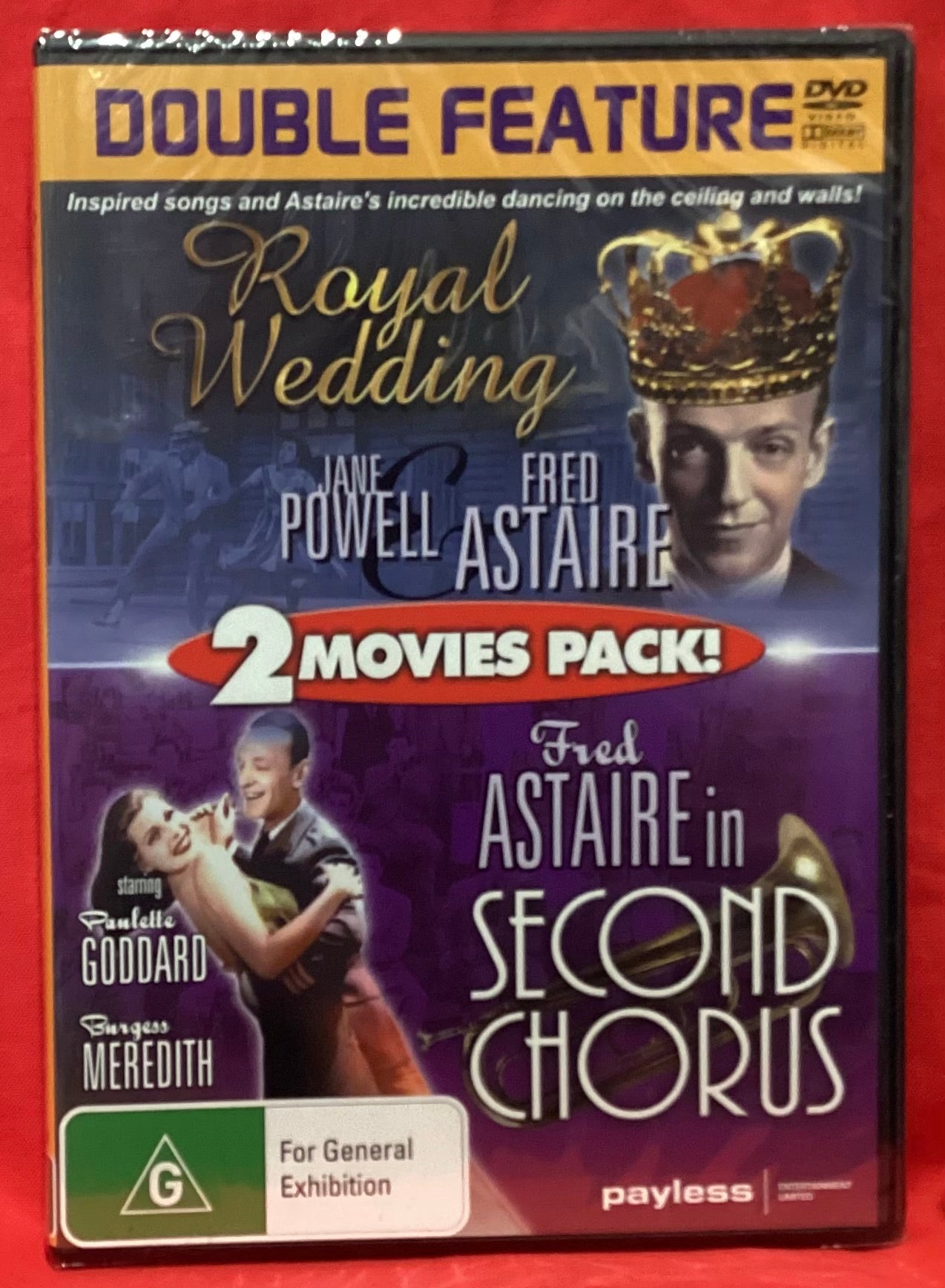 ROYAL WEDDING / SECOND CHORUS - DOUBLE FEATURE - DVD (NEW/ SEALED ...
