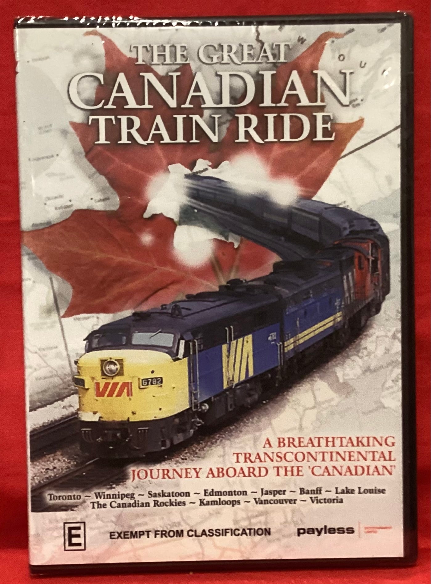 THE GREAT CANADIAN TRAIN RIDE - DVD (NEW/ SEALED) – Dixon Recycled Records