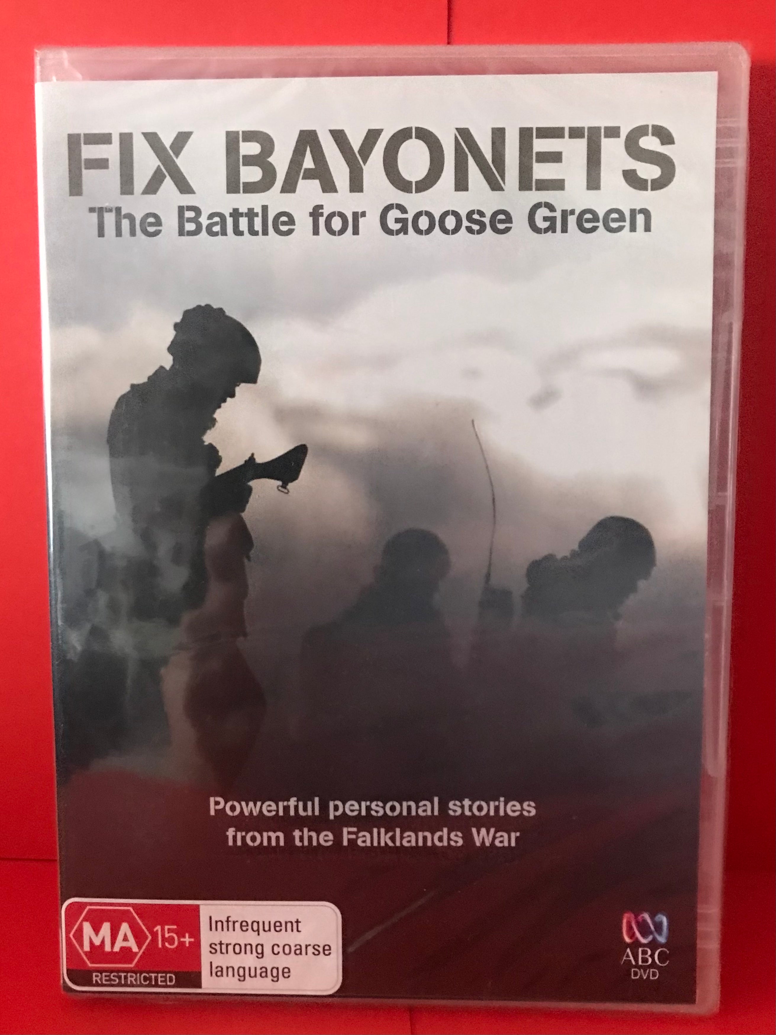 FIX BAYONETS - THE BATTLE FOR GOOSE GREEN - DVD (SEALED) – Dixon ...