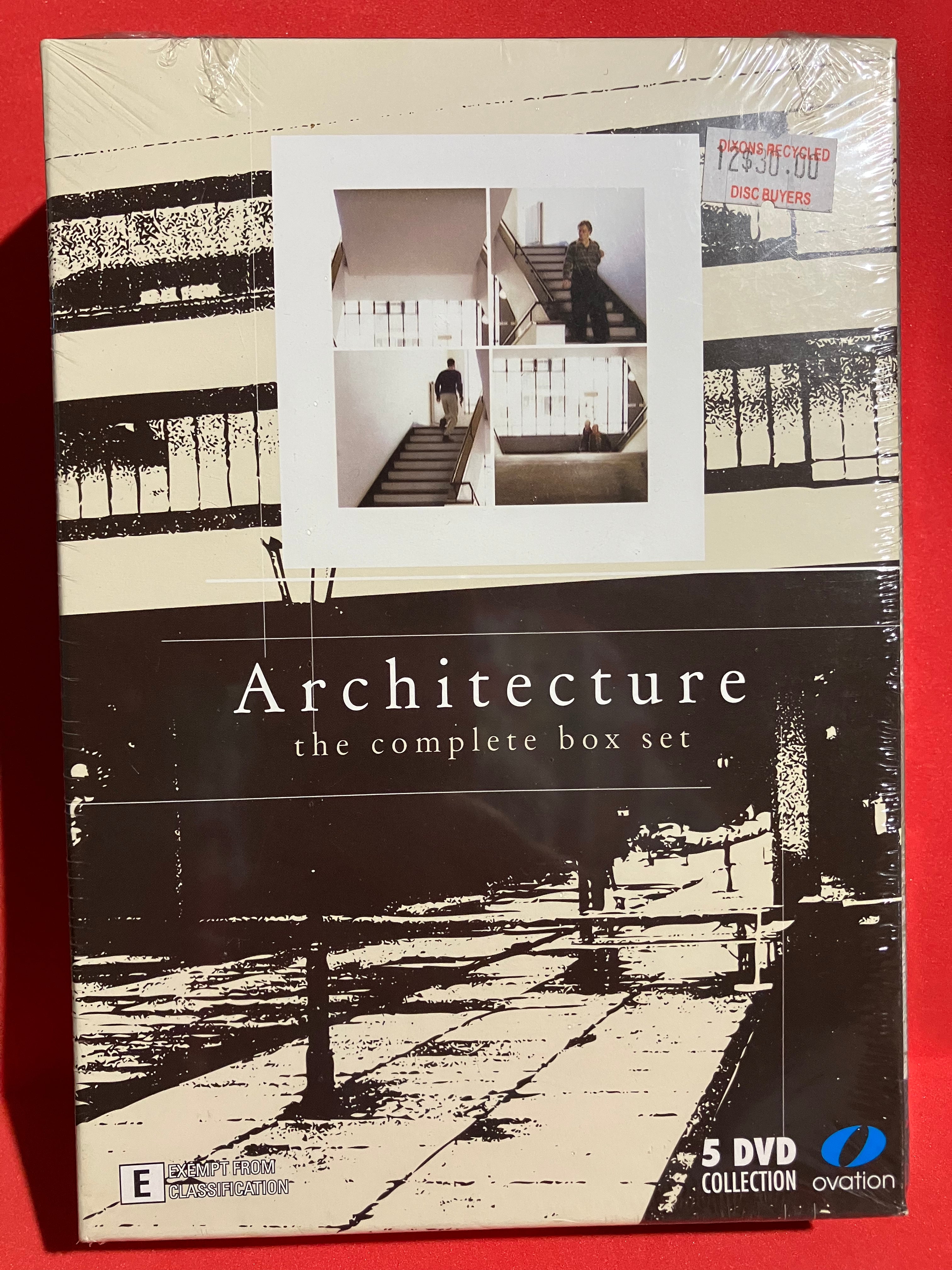 ARCHITECTURE - THE COMPLETE BOX SET - DVD (SEALED) – dixonrecycled