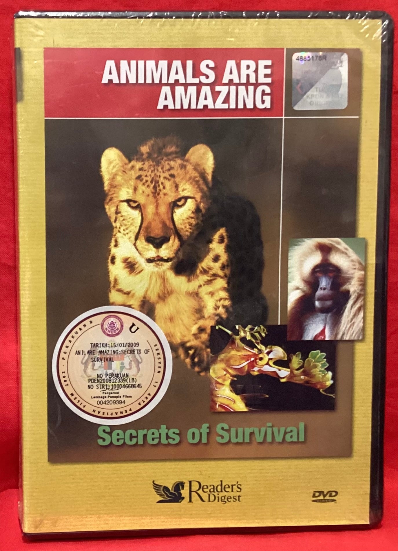 ANIMALS ARE AMAZING - 3 EPISODES - READERS DIGEST - DVD (NEW /SEALED ...