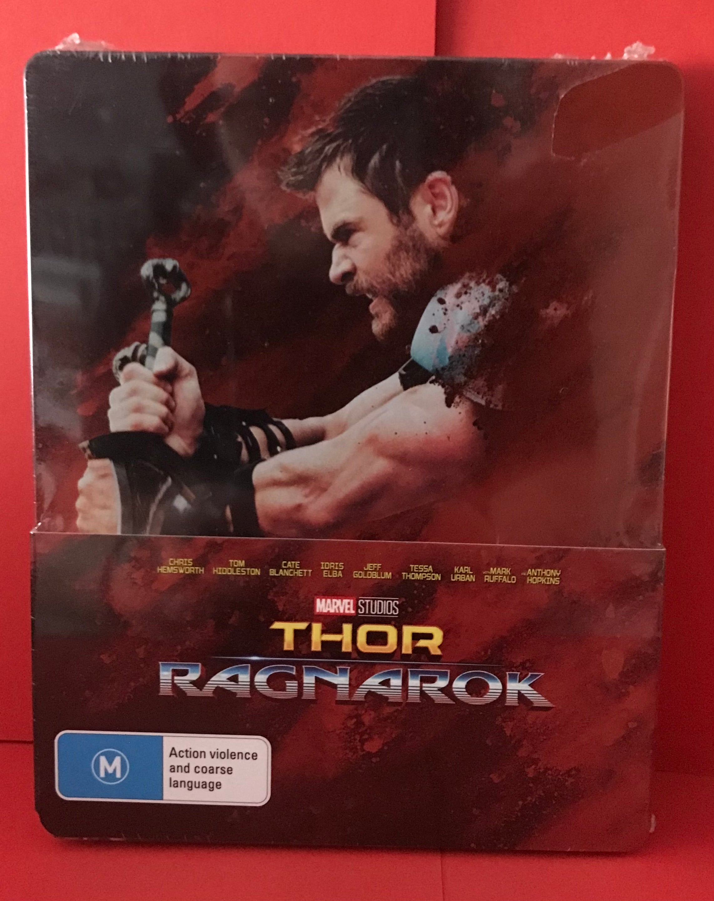 THOR - RAGNOROK - STEELCASE - BLU-RAY (SEALED) – Dixon Recycled Records