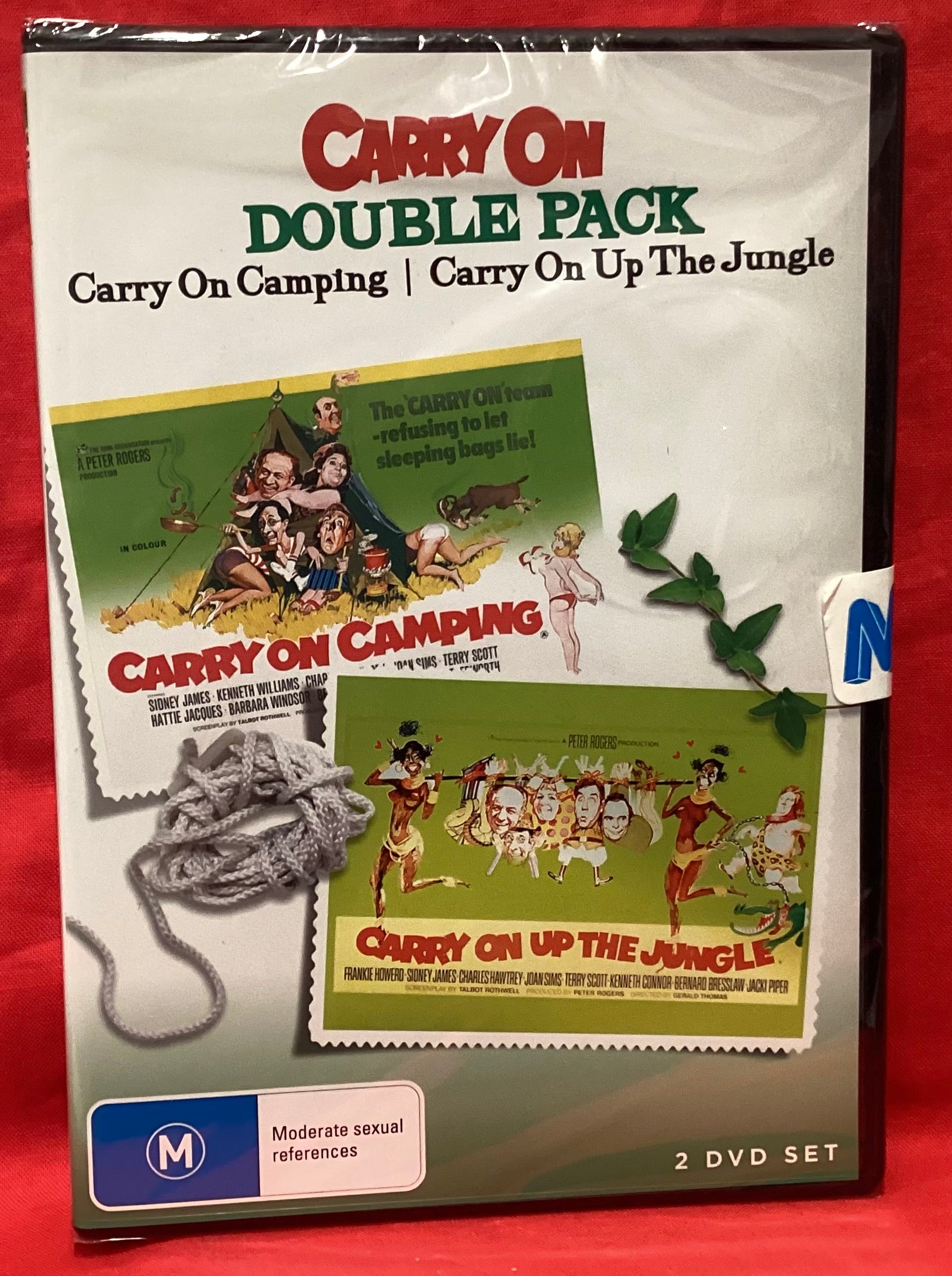 CARRY ON DOUBLE PACK - DVD (NEW / SEALED) – Dixon Recycled Records