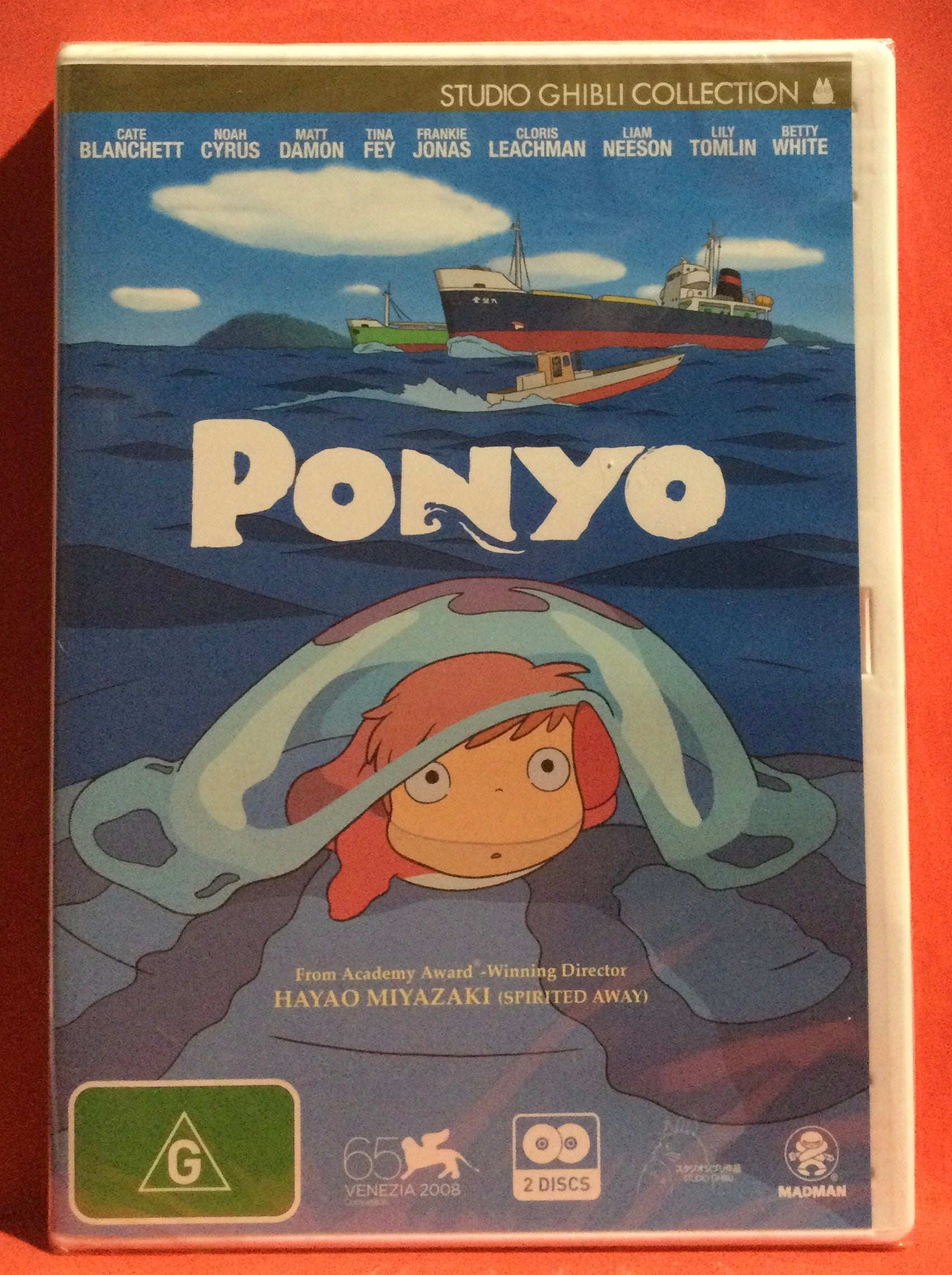 PONYO - DVD (SEALED) – Dixon Recycled Records