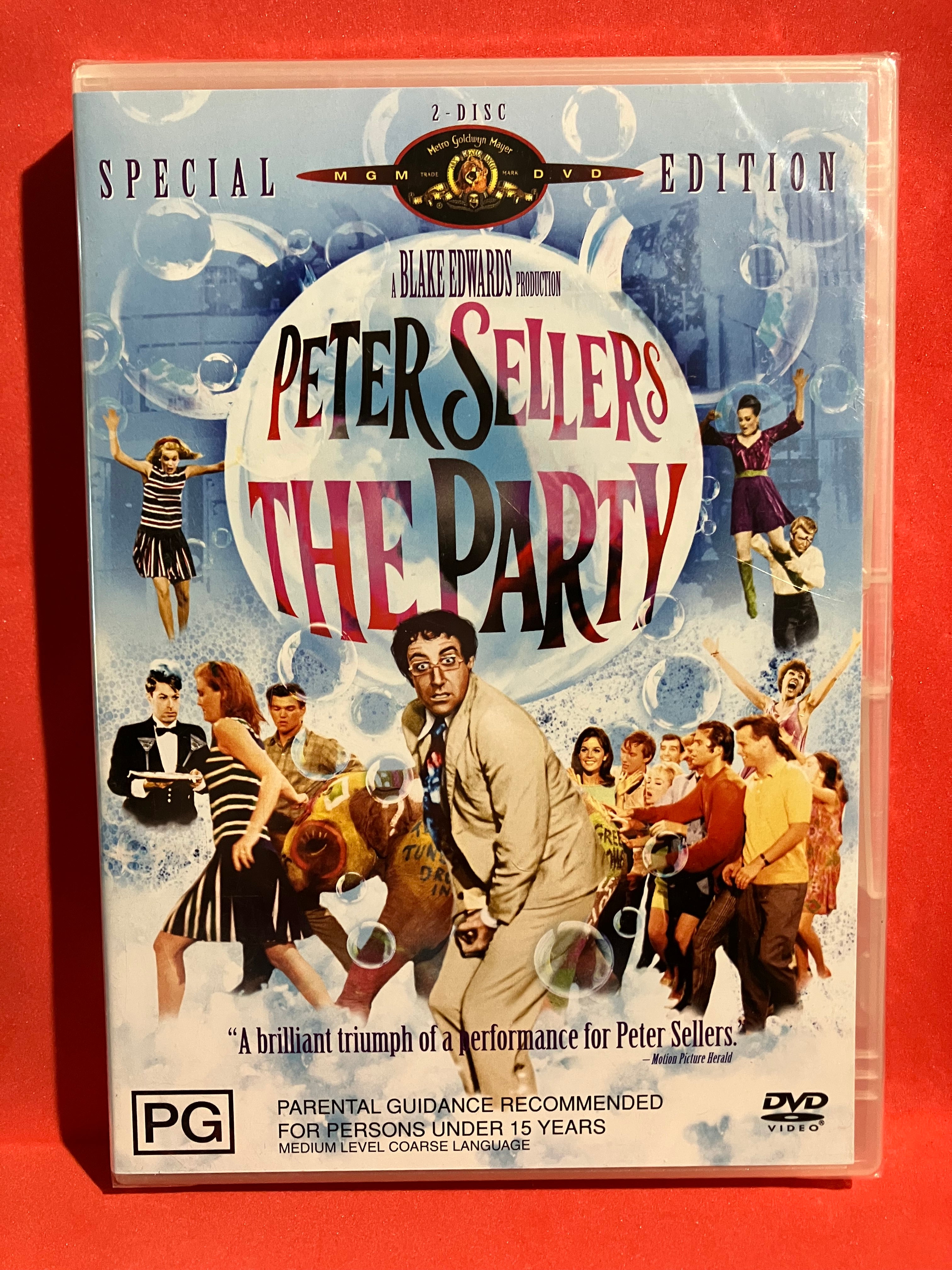 THE PARTY - SPECIAL EDITION 2 DISC SET - DVD (SEALED) – Dixon Recycled ...