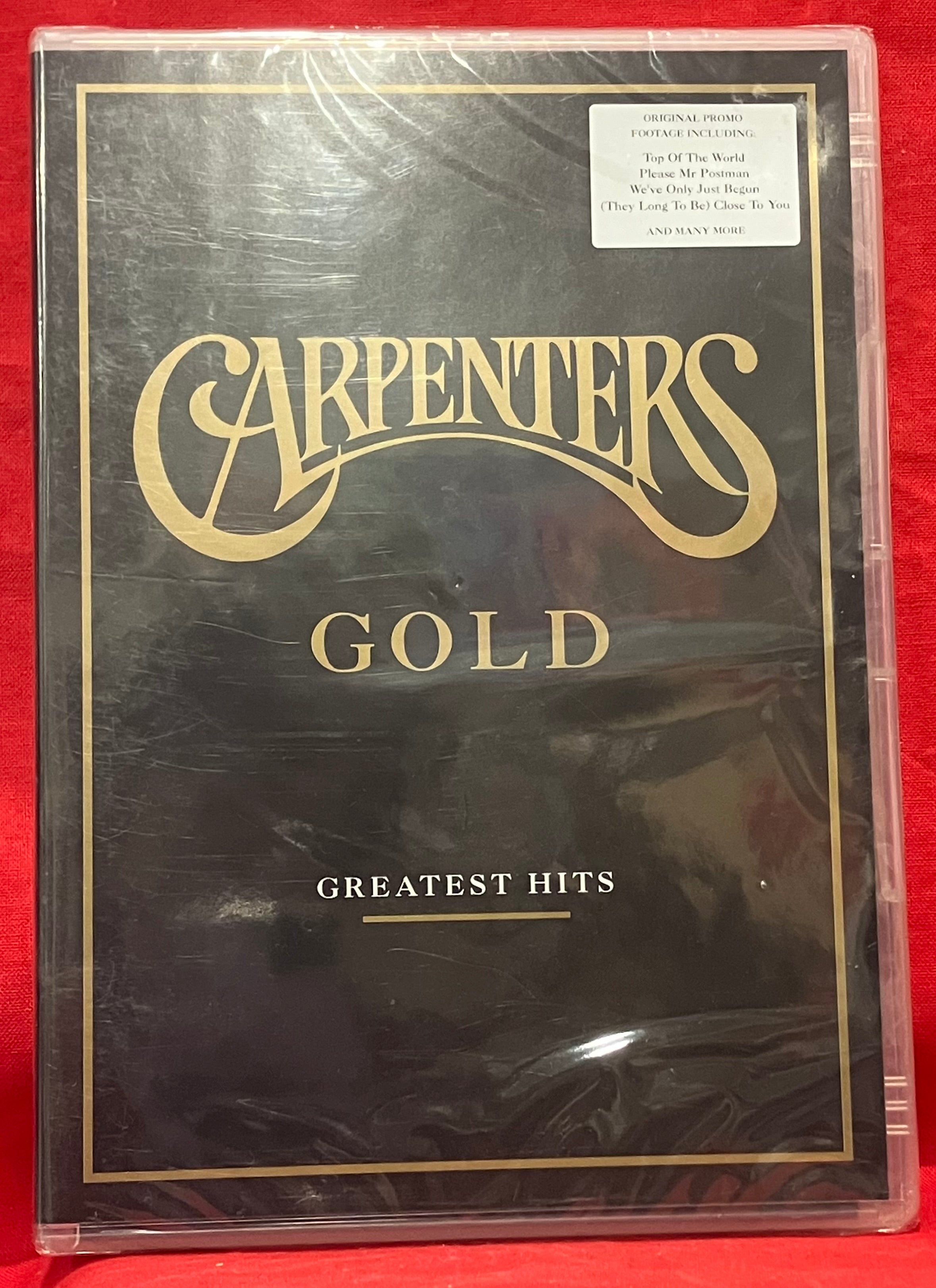 CARPENTERS - GOLD - GREATEST HITS - DVD (NEW/ SEALED) – Dixon Recycled ...