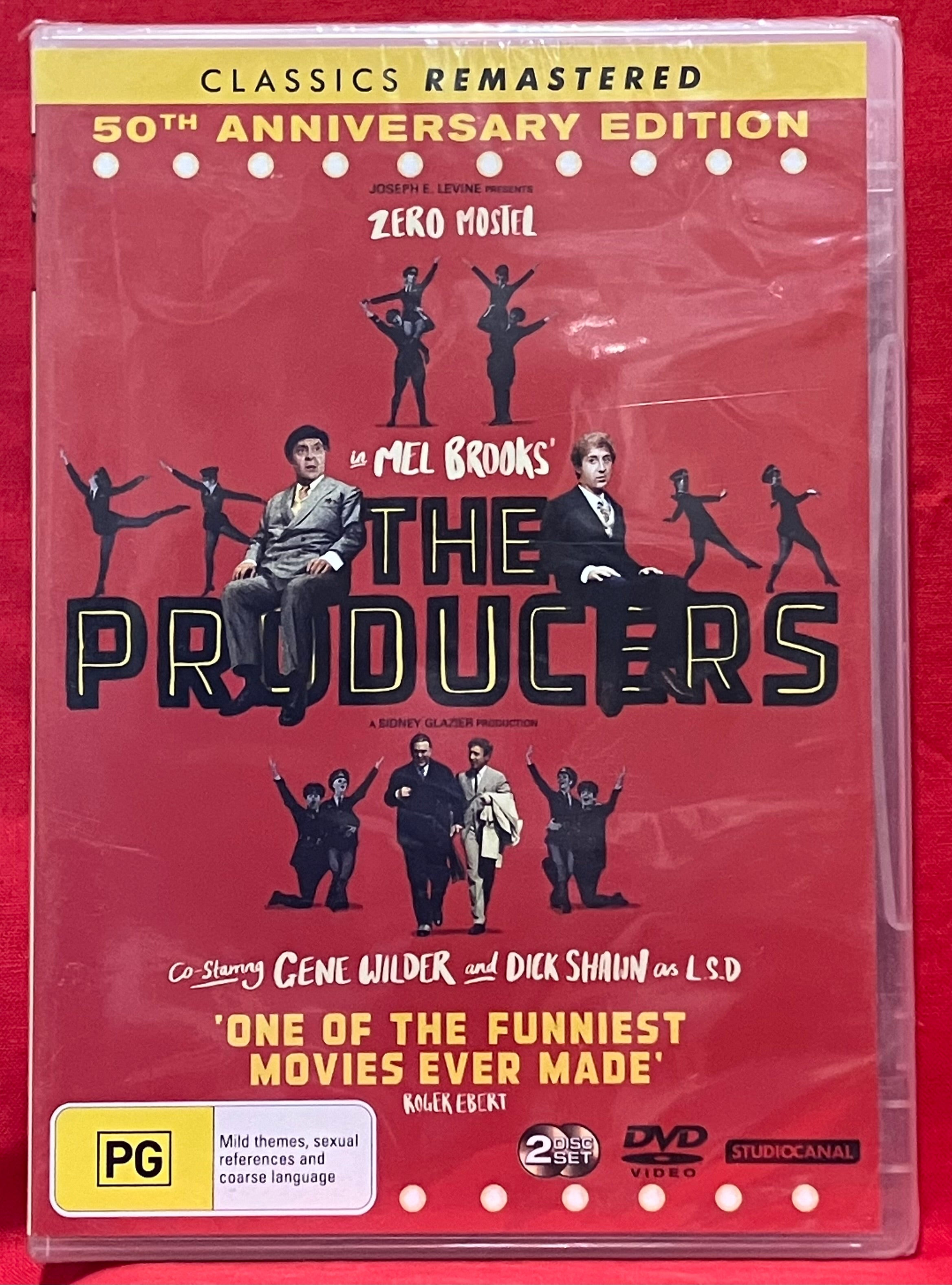 THE PRODUCERS (1968) - DVD (NEW/ SEALED) – Dixon Recycled Records