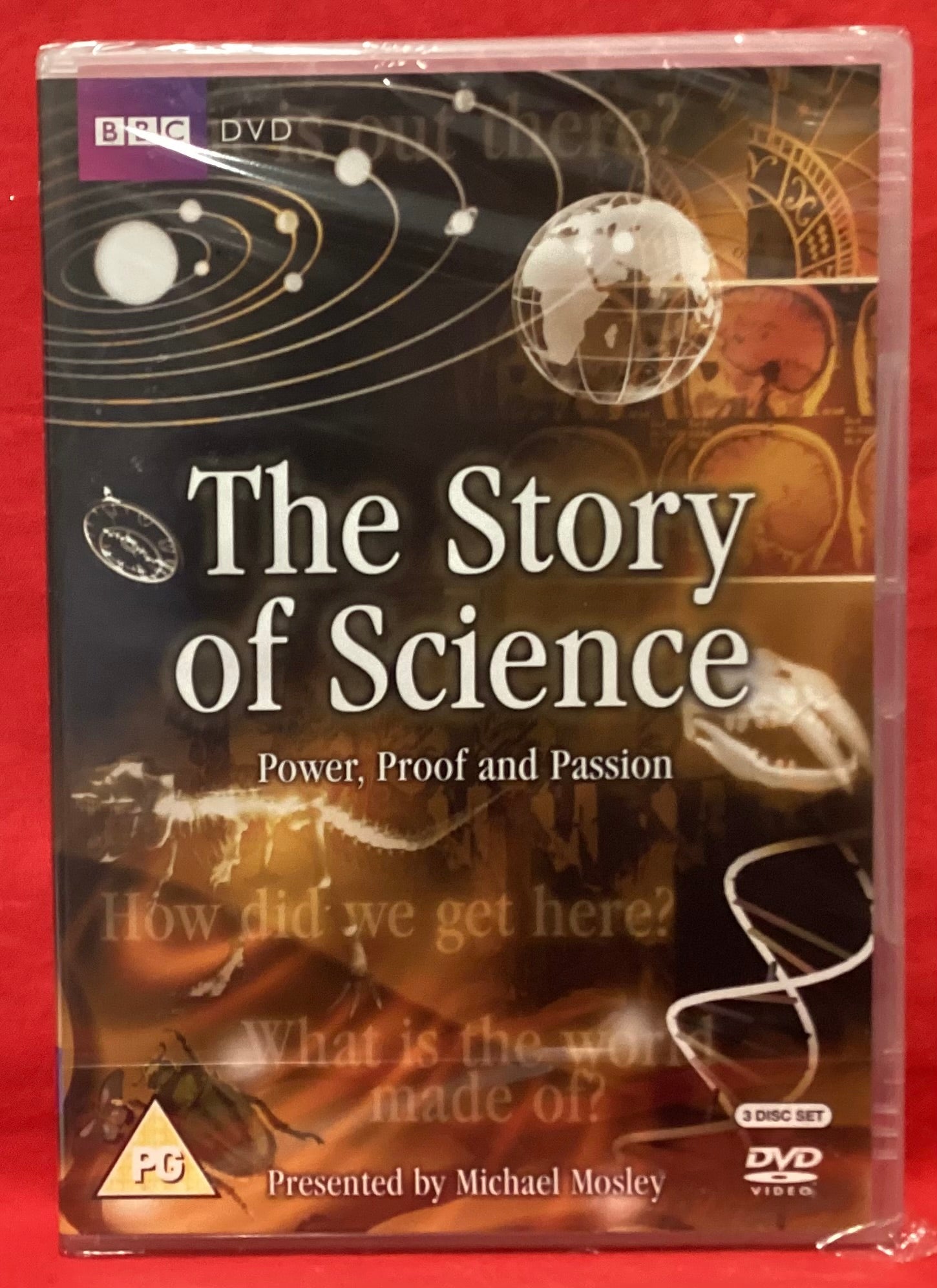 THE STORY OF SCIENCE - MICHAEL MOSLEY - DVD (NEW/ SEALED) – dixonrecycled