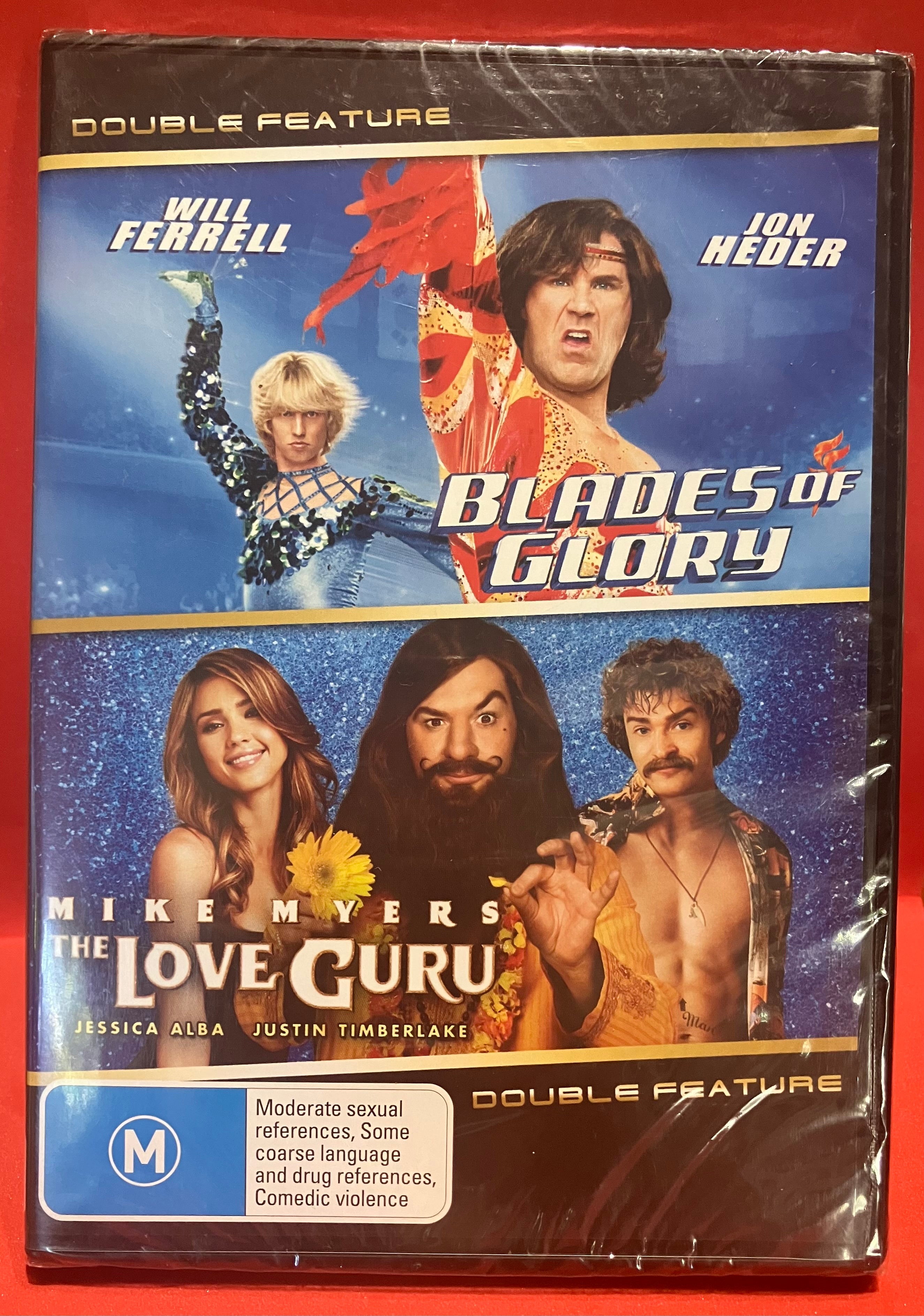 BLADES OF GLORY / THE LOVE GURU - DVD (SEALED) – dixonrecycled