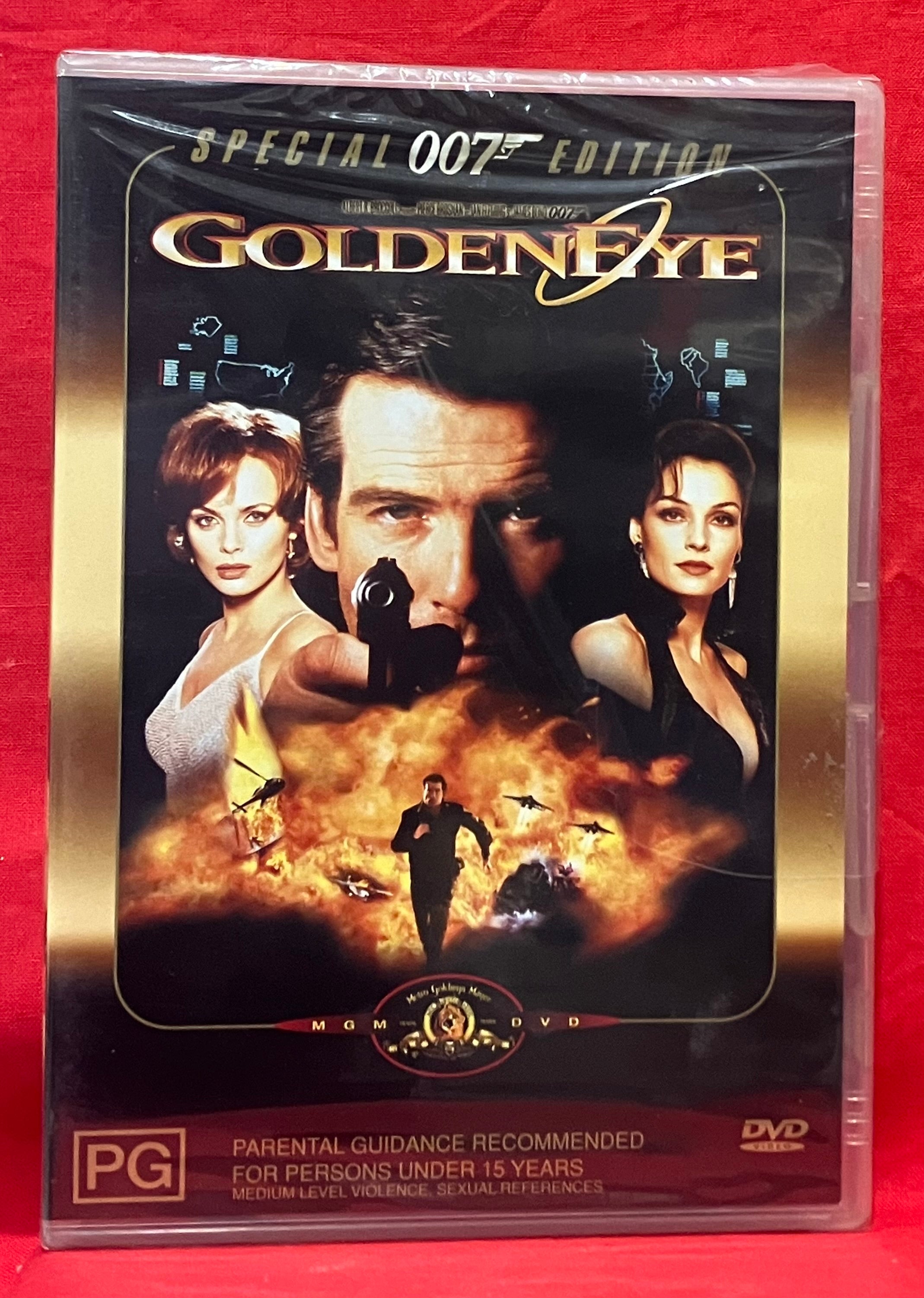 GOLDENEYE - JAMES BOND - DVD (NEW /SEALED) – Dixon Recycled Records