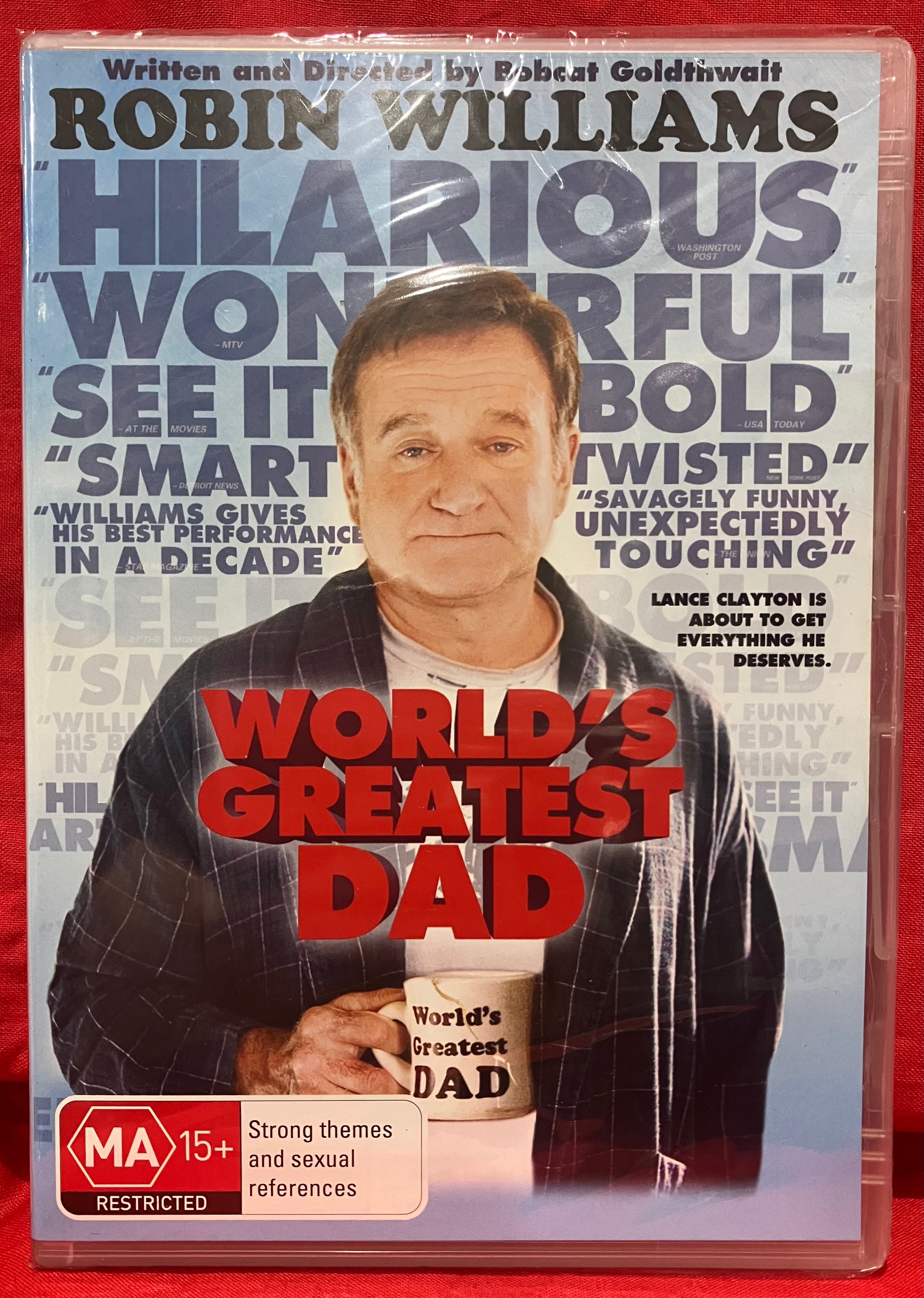 WORLD'S GREATEST DAD - DVD (NEW / SEALED) – Dixon Recycled Records