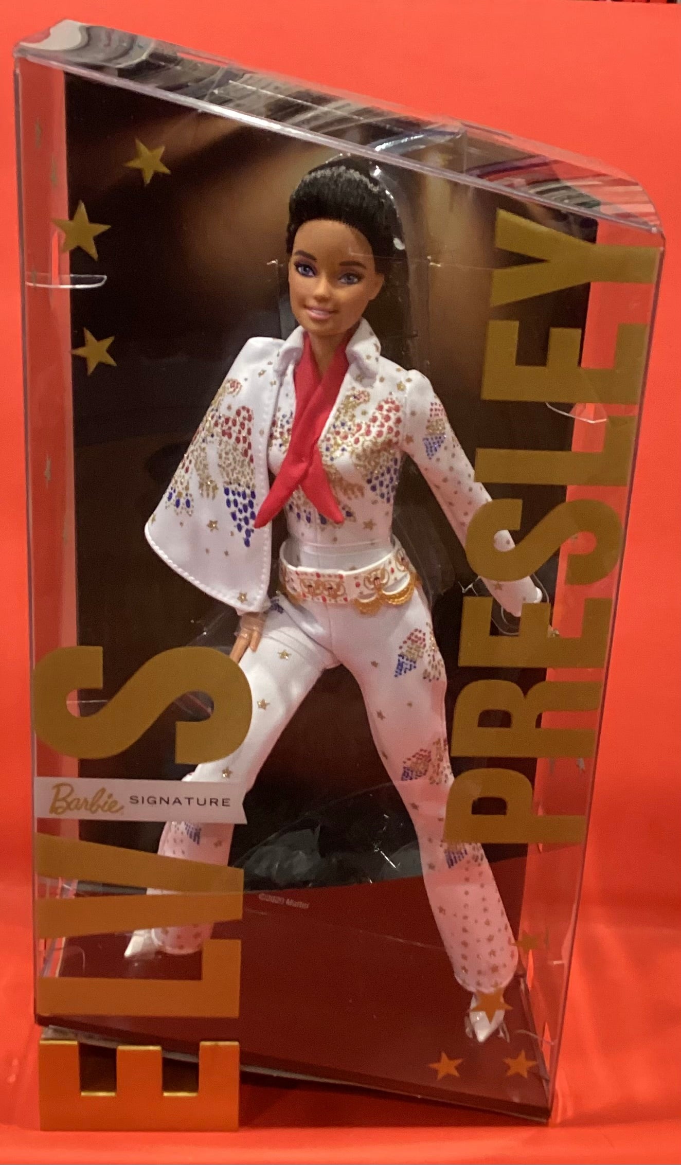BARBIE AS ELVIS PRESLEY (DOLL) - NRFB – Dixon Recycled Records