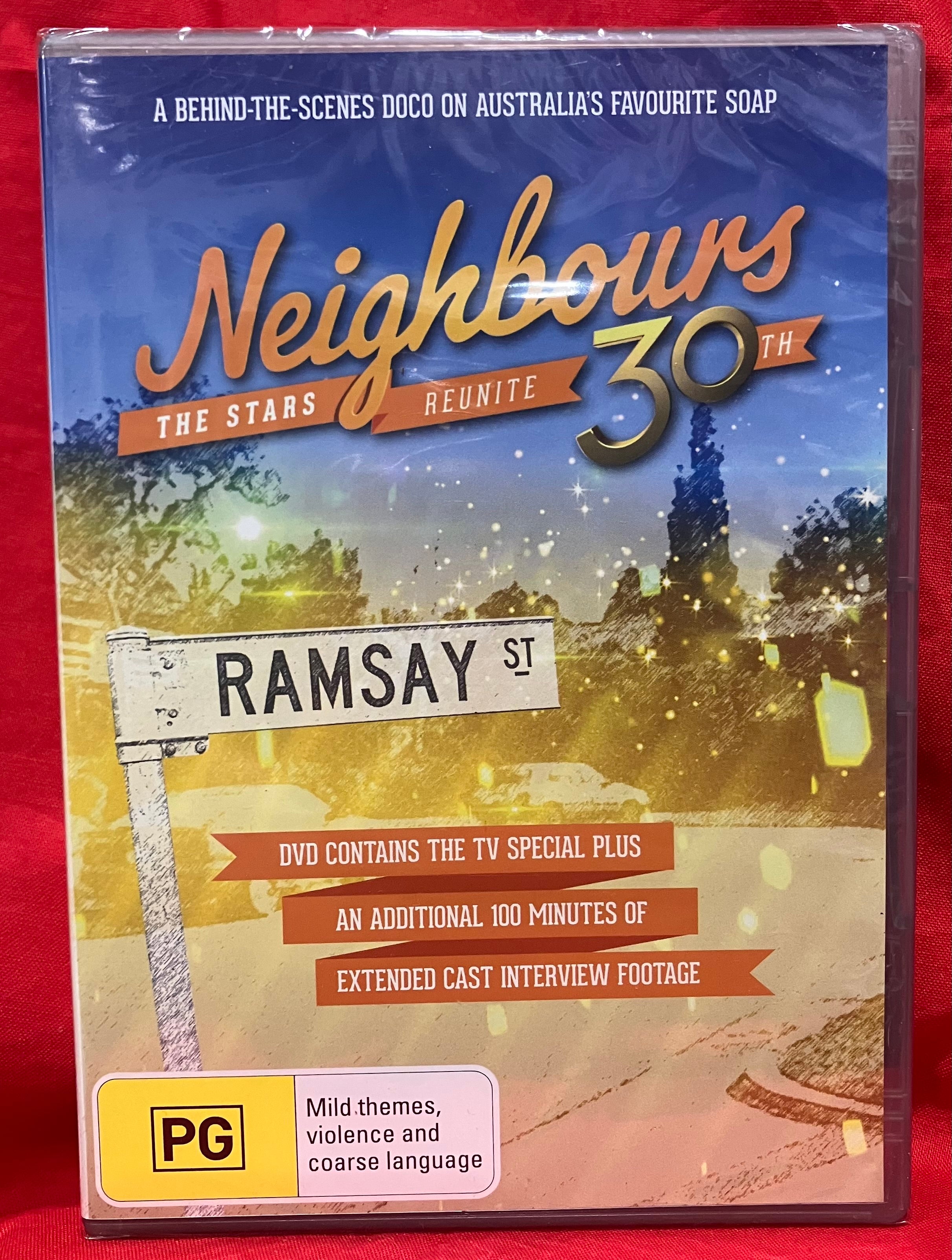 NEIGHBOURS - 30TH ANNIVERSARY - DOCUMENTARY - DVD (NEW/ SEALED ...