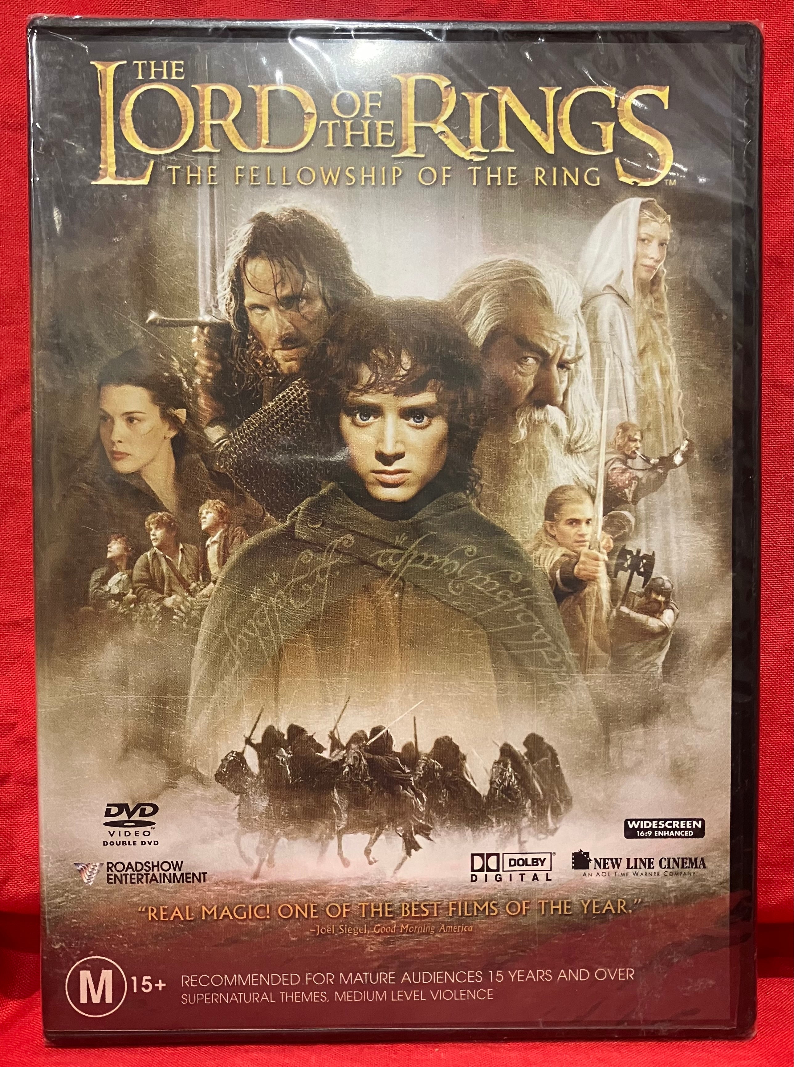 LORD OF THE RINGS - FELLOWSHIP OF THE RING - DVD (NEW / SEALED ...