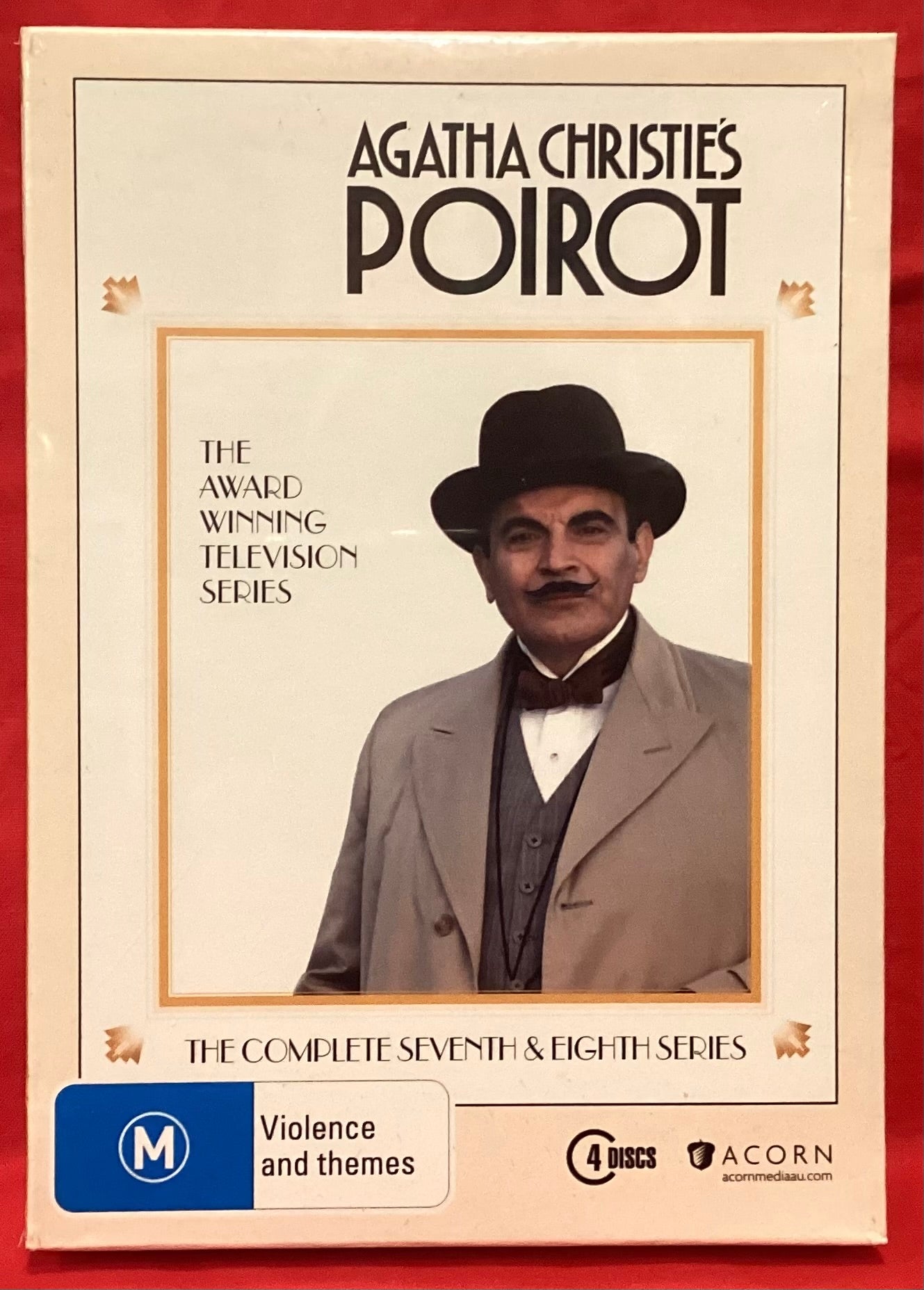 AGATHA CHRISTIE - POIROT - COMPLETE SEVENTH & EIGHTH SERIES - DVD (NEW ...